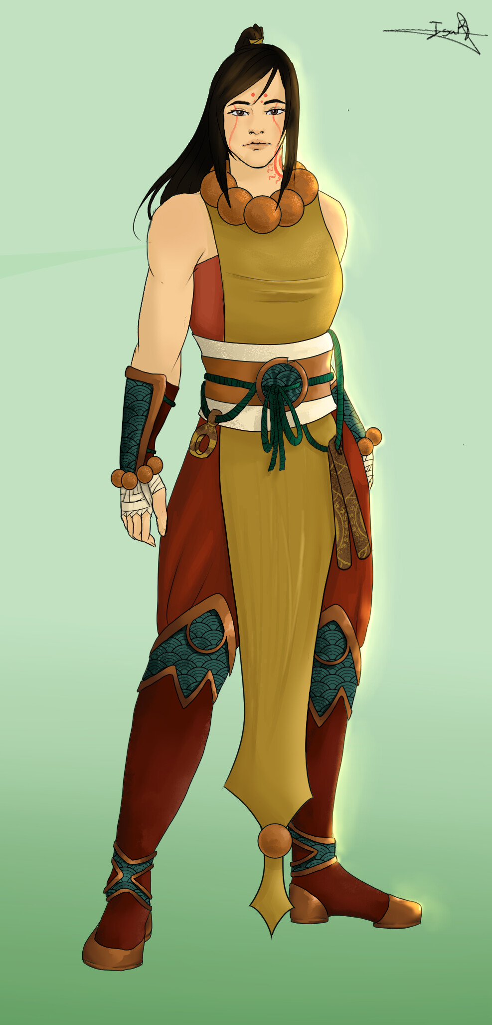 ArtStation - Fan champion - Yukei-ko