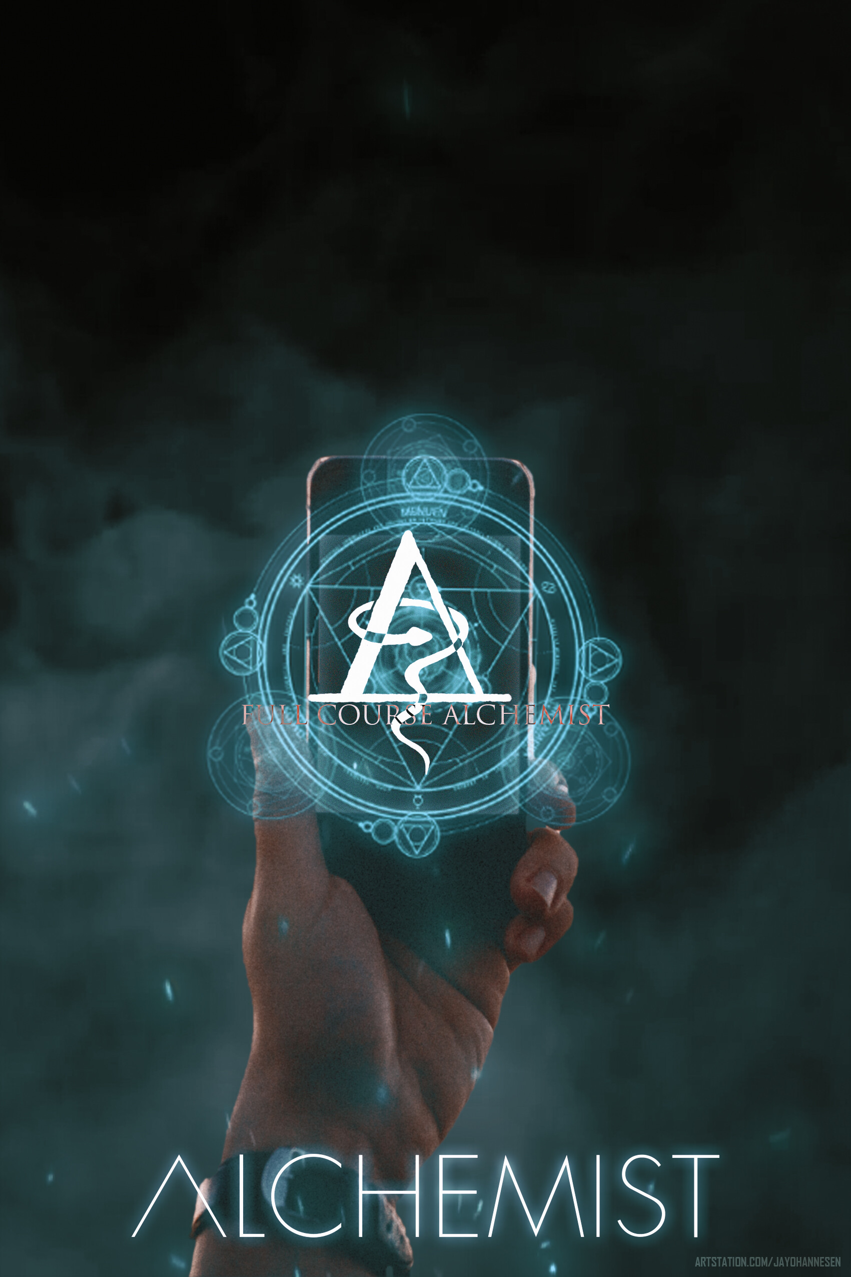 ArtStation - Full Course Alchemist - Poster