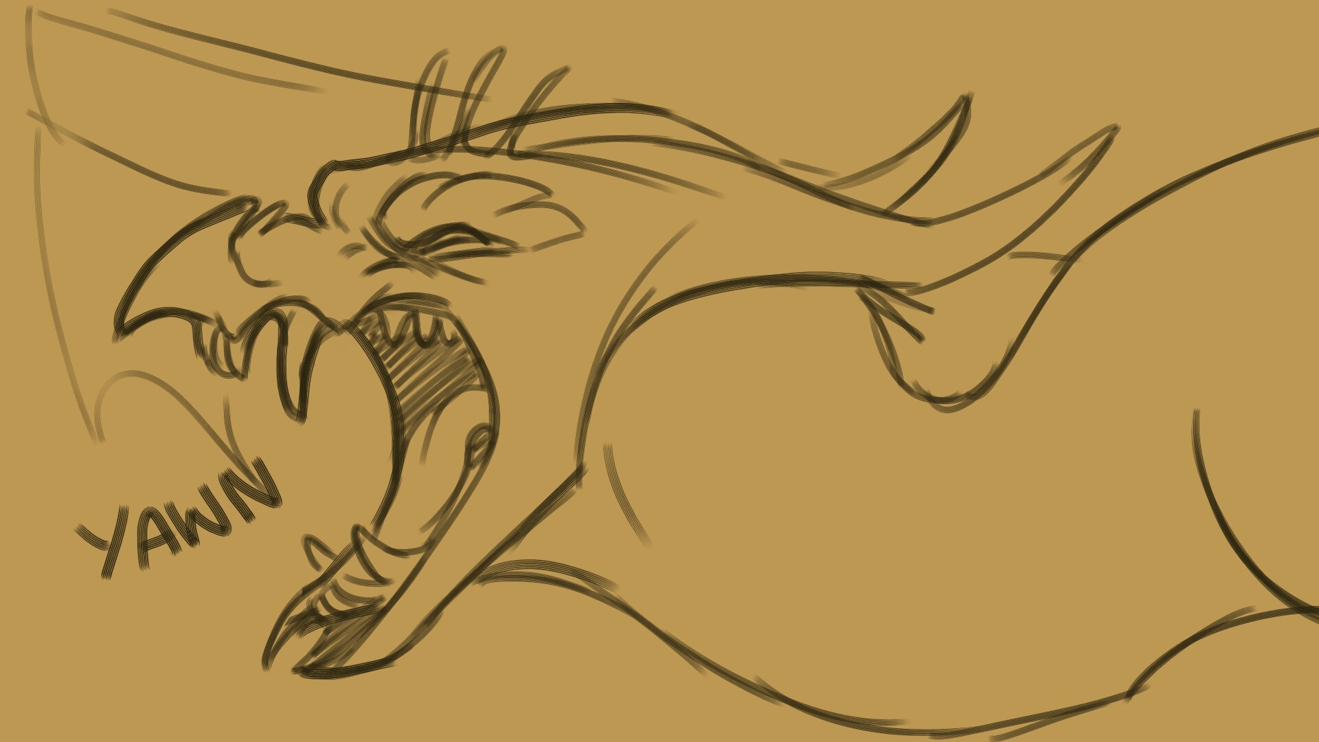 ArtStation - Yawn Animation Test