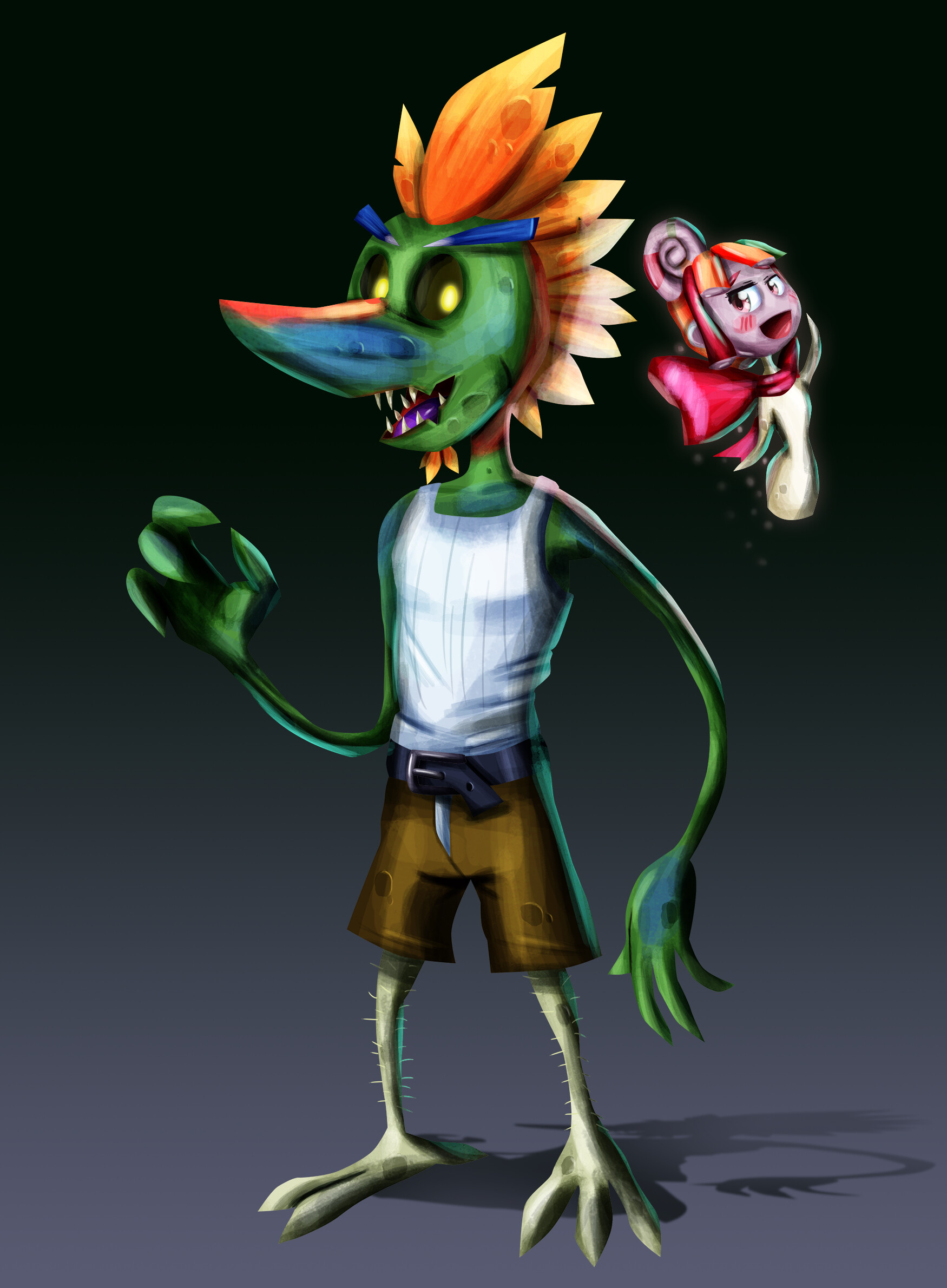 Jonathan Dan - Flowers and Trees Concept Art