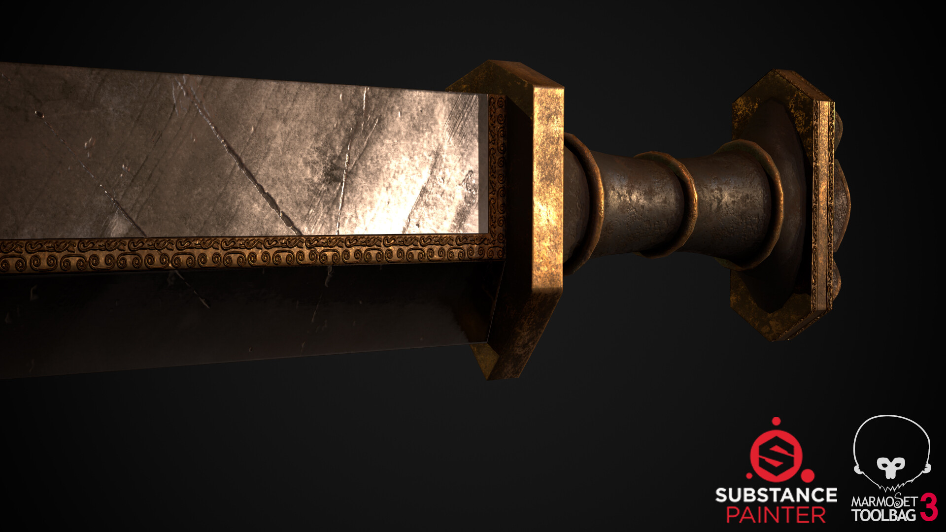 ArtStation - Dwarf Sword