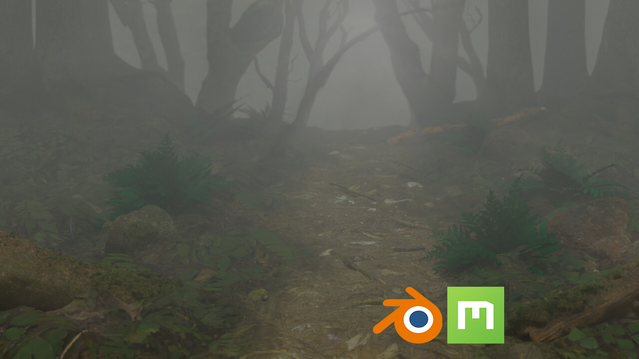 ArtStation - Forest Path