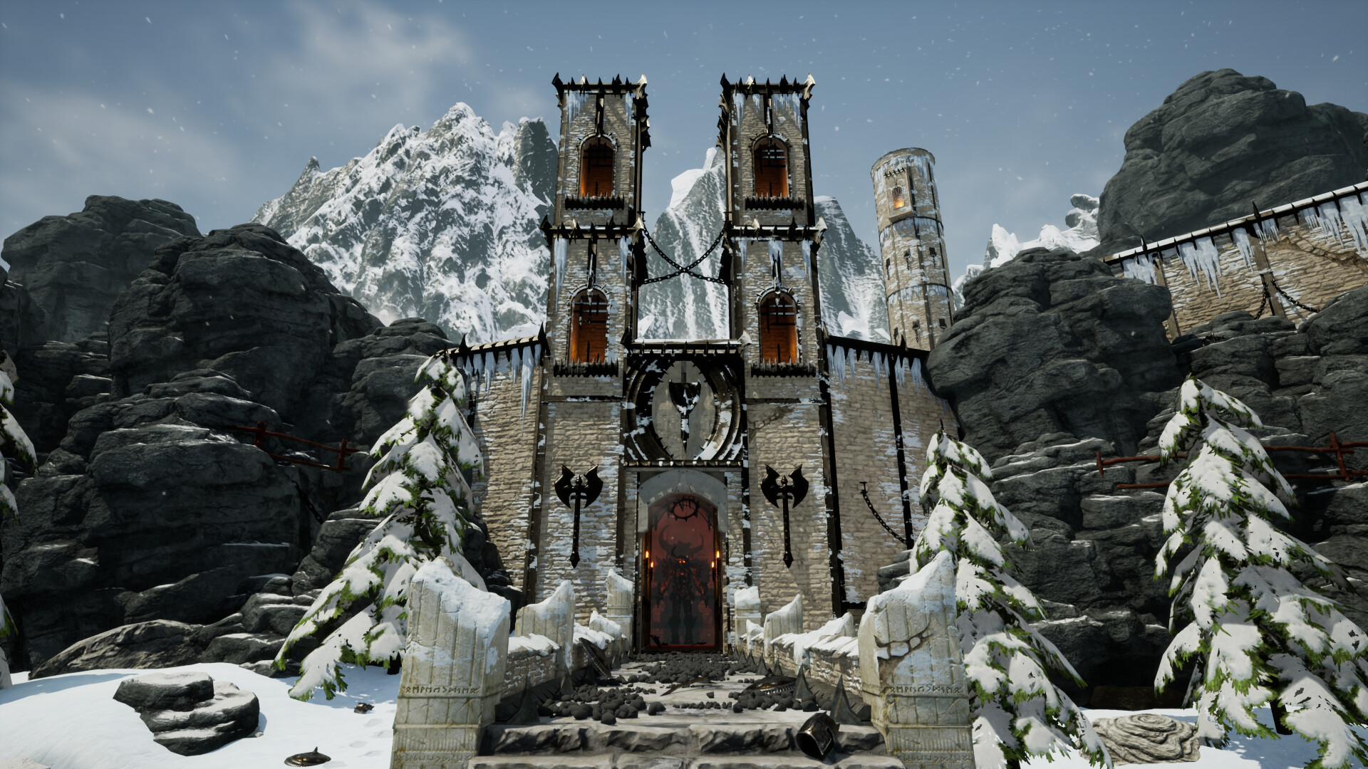 ArtStation - Ice castle Level Design