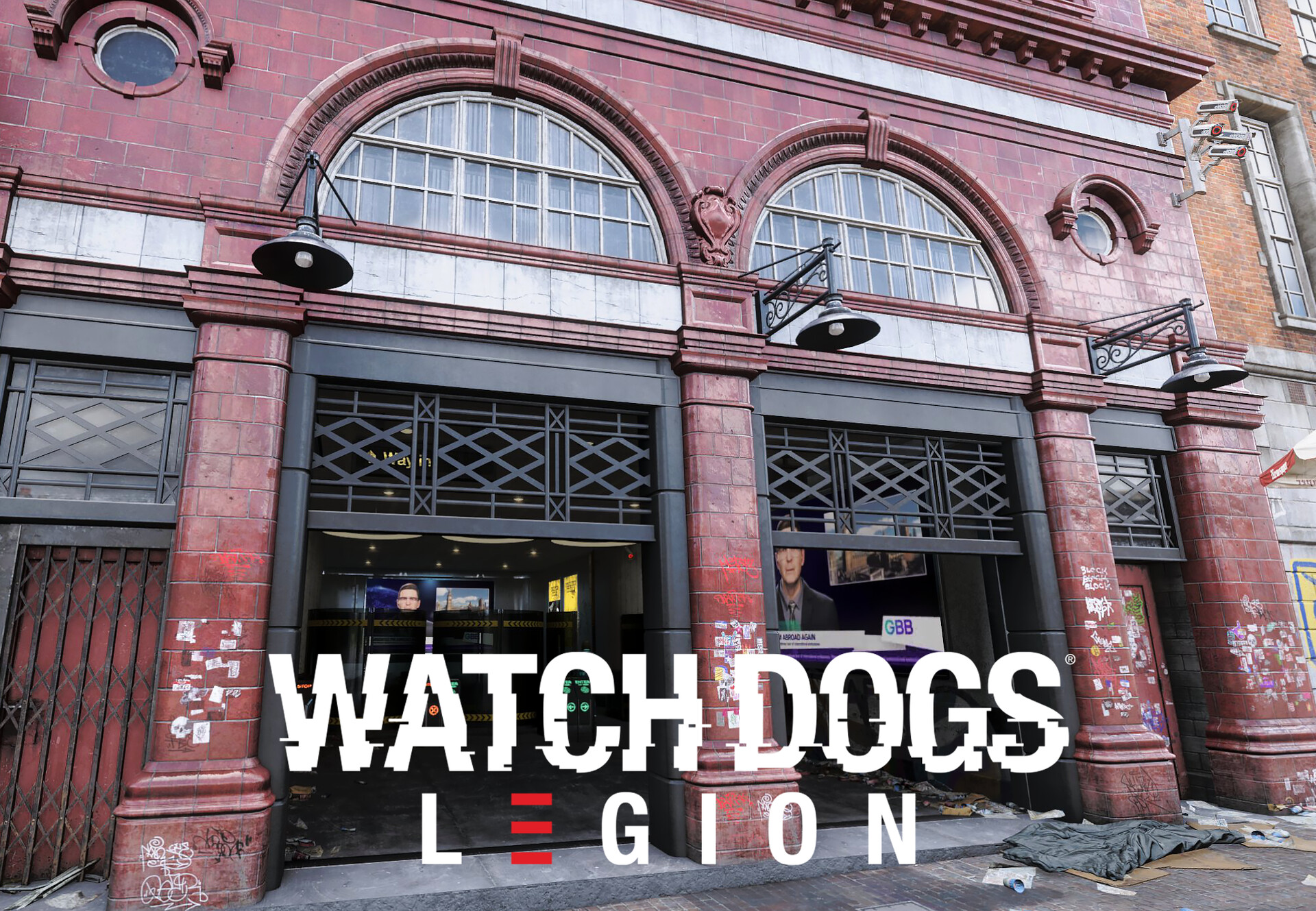 ArtStation - Watch Dogs Legion (Ubisoft) - Red Tube Building