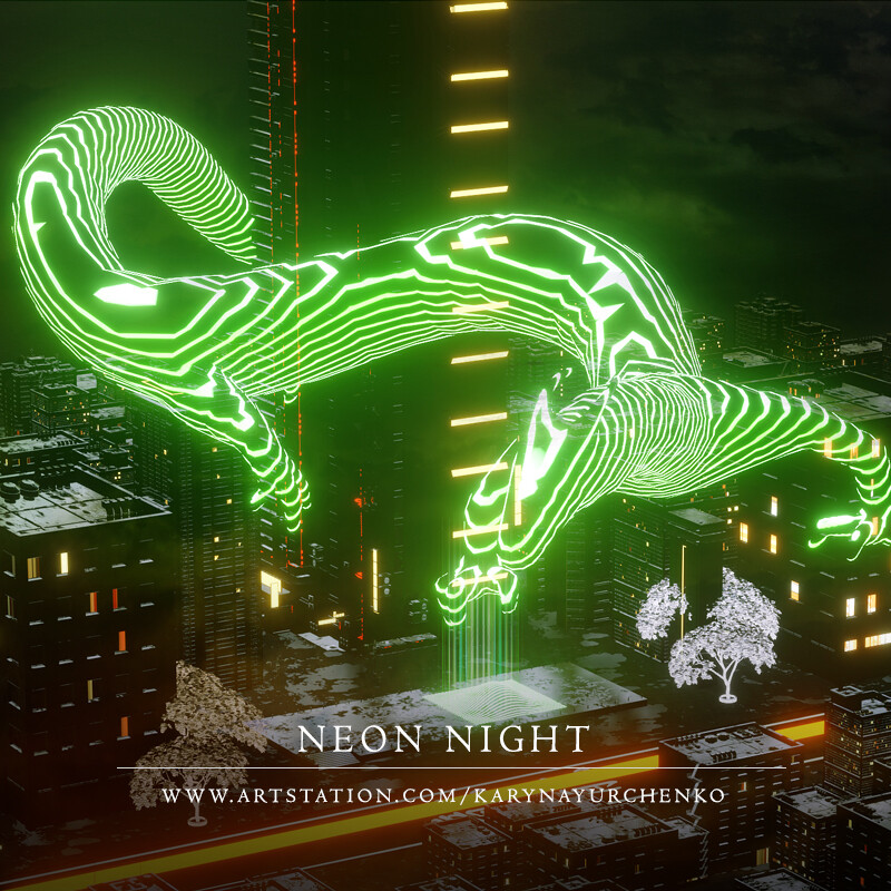 ArtStation - Neon Night