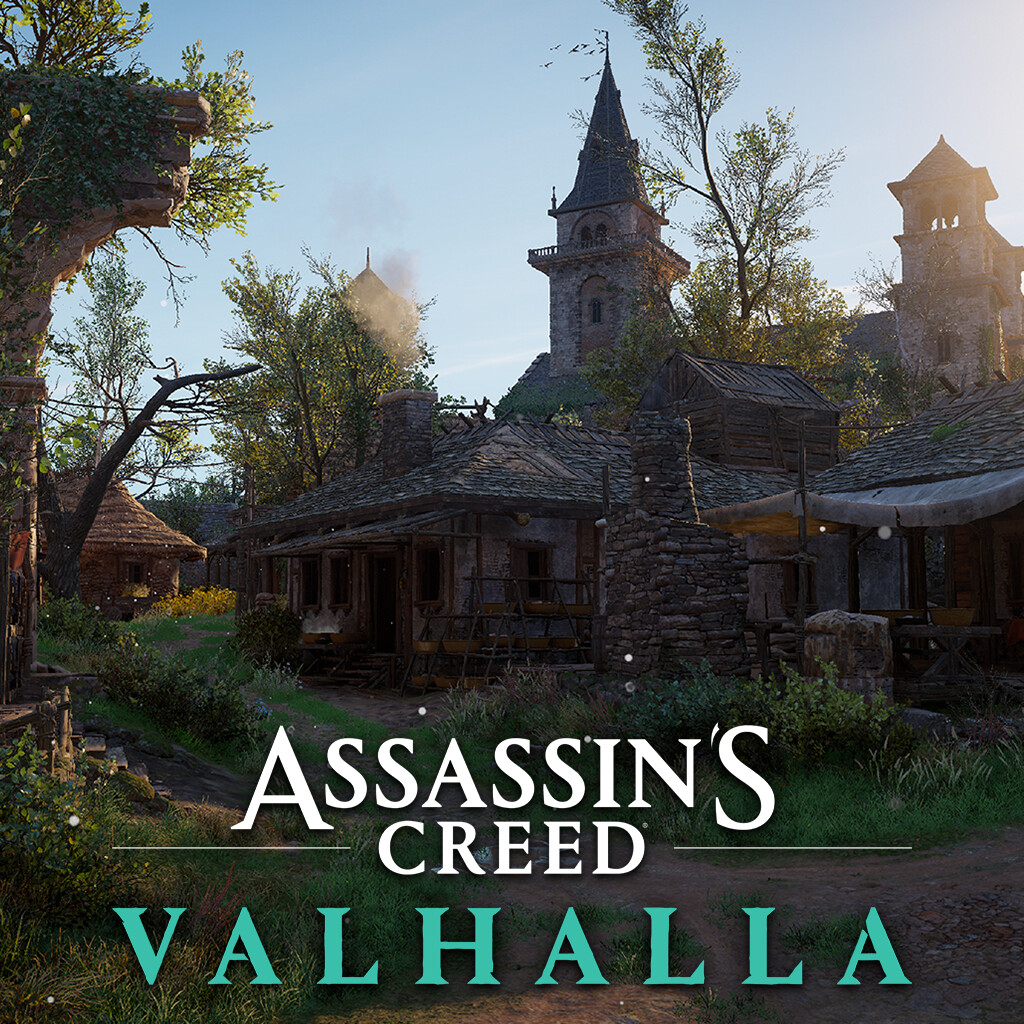 ArtStation - AC Valhalla - Winchester part 2 (Craftsman District)