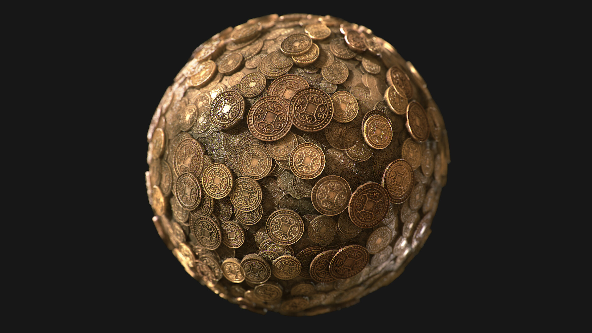 ArtStation - Tibetan Coins
