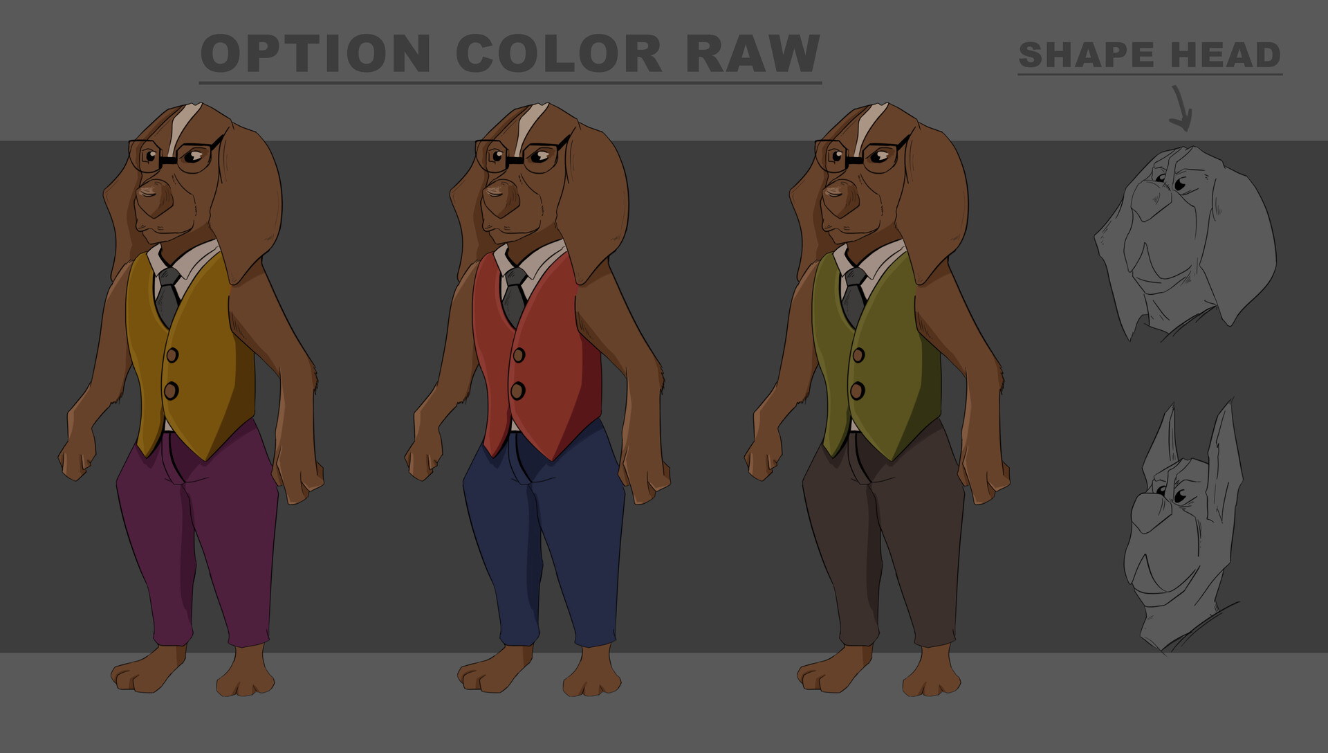 ArtStation - Dog concept