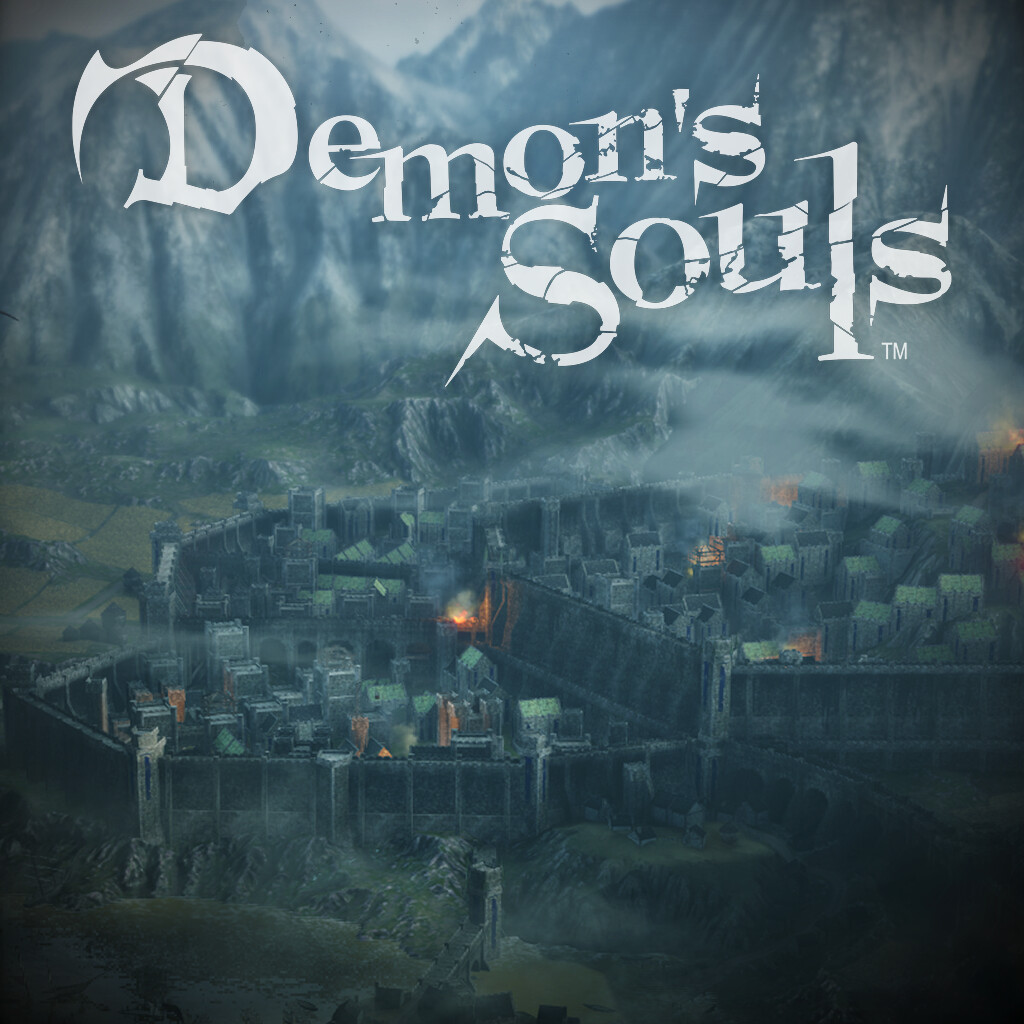 ArtStation - Demon's Souls - Lower Boletaria Vista