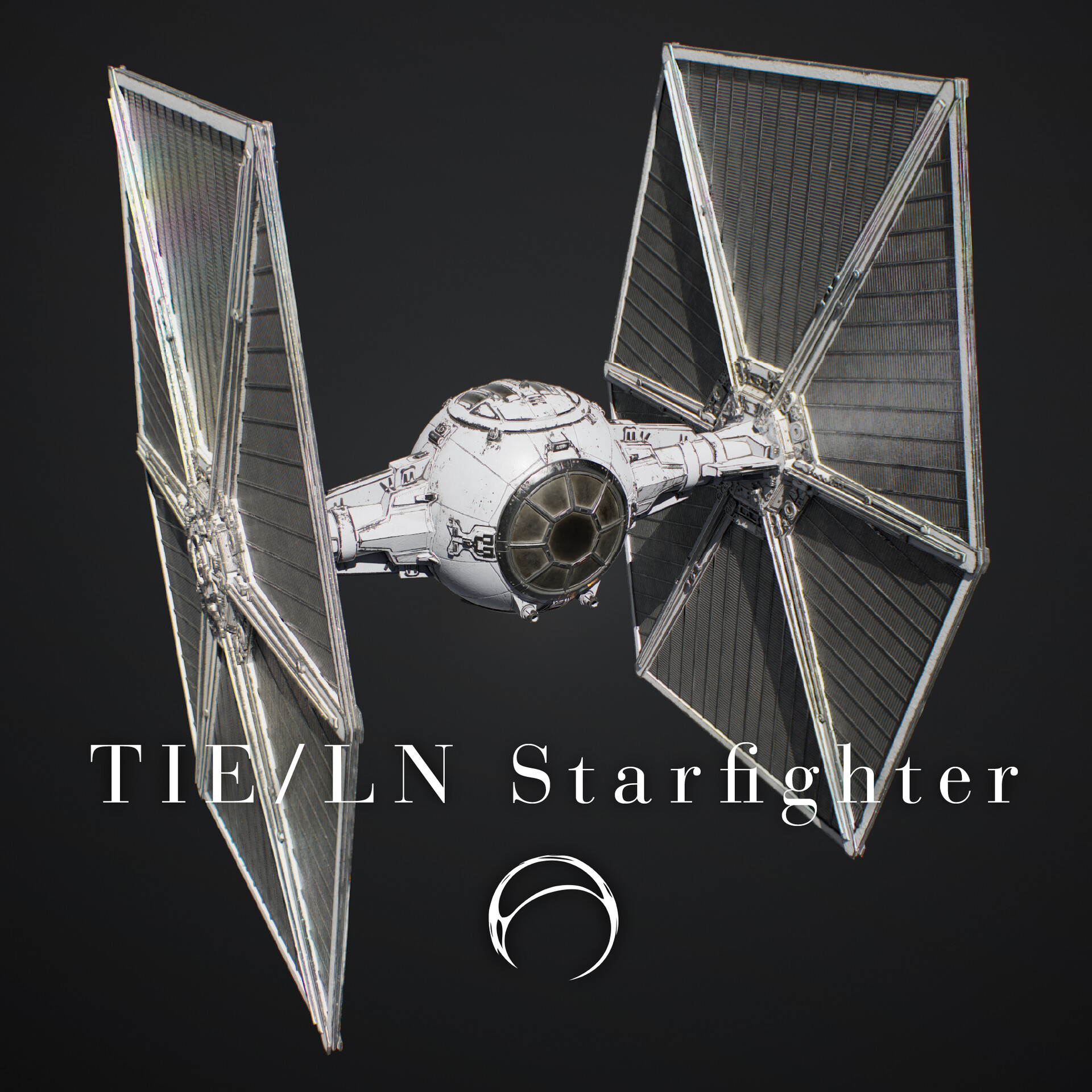 ArtStation - TIE/LN Starfighter (TIE Fighter) | Gameready
