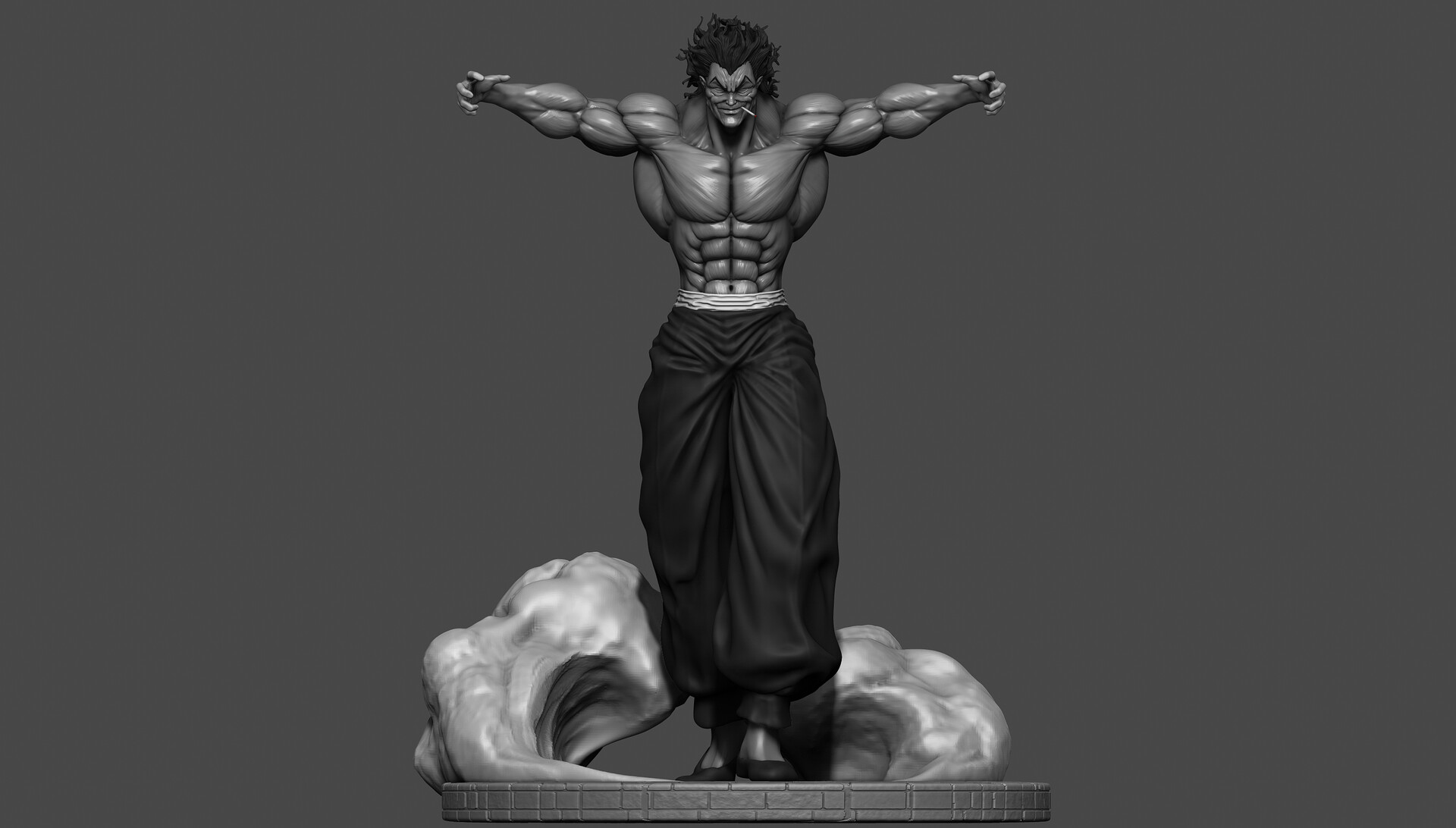 ArtStation - 範馬勇次郎 -YUJIRO HANMA- 【BAKI】
