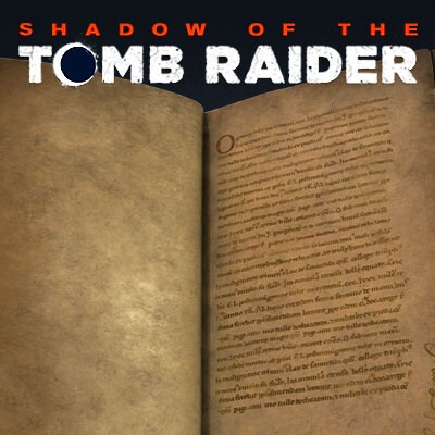 ArtStation - Shadow of the Tomb Raider - Prayer Book