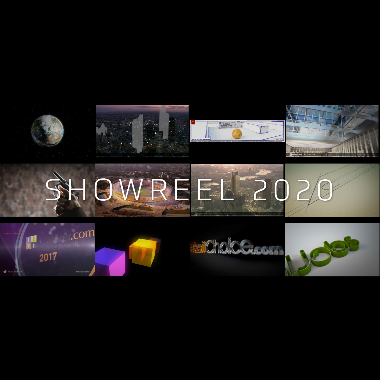 ArtStation - Showreel 2020 - Motion Graphics & 3D Animation
