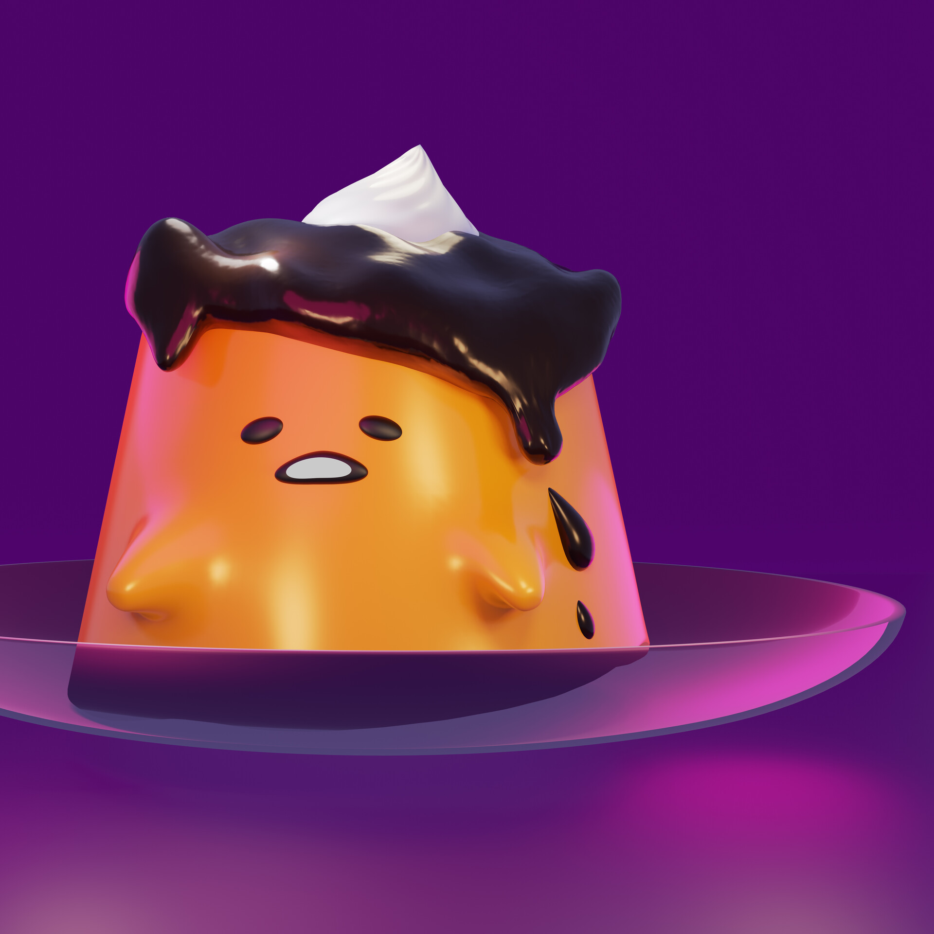 ArtStation - Pudding Gudetama