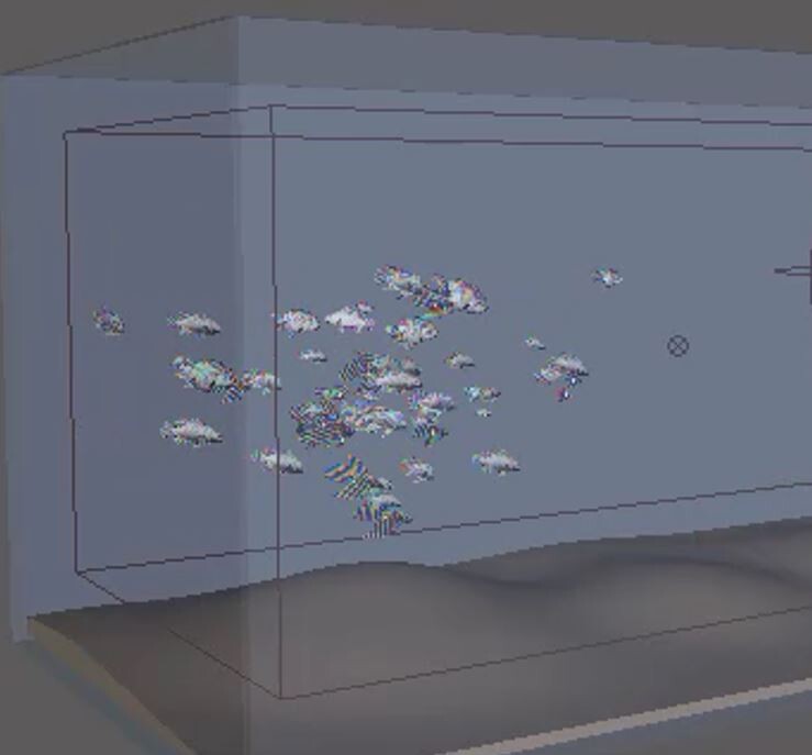 ArtStation - Fish Tank Simulation in Maya (Technical Art)