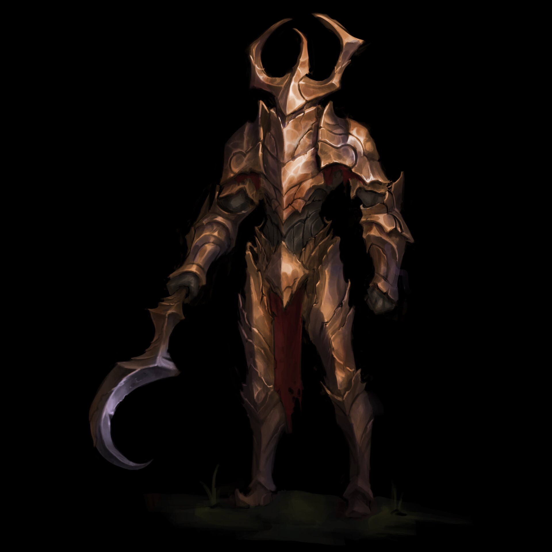 ArtStation - Horned knight