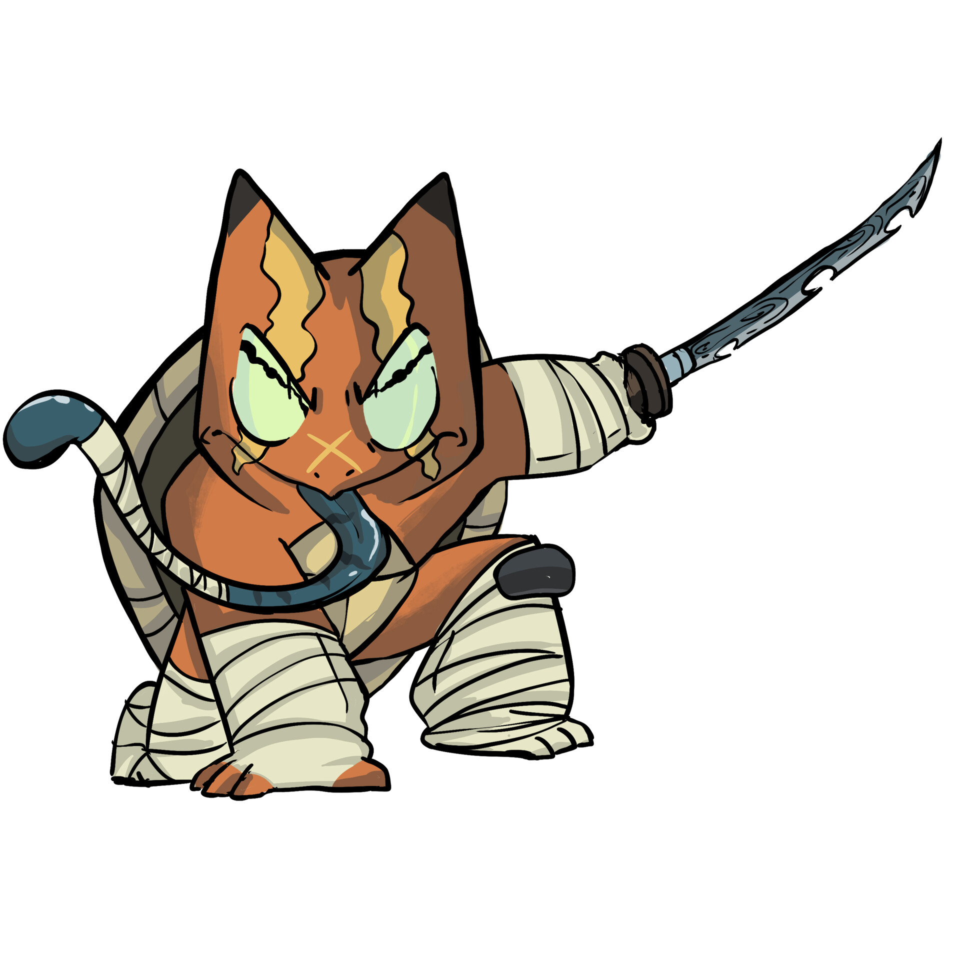 ArtStation - Kero-Kero - A "Mao Mao Heroes of Pure Heart" Character Design