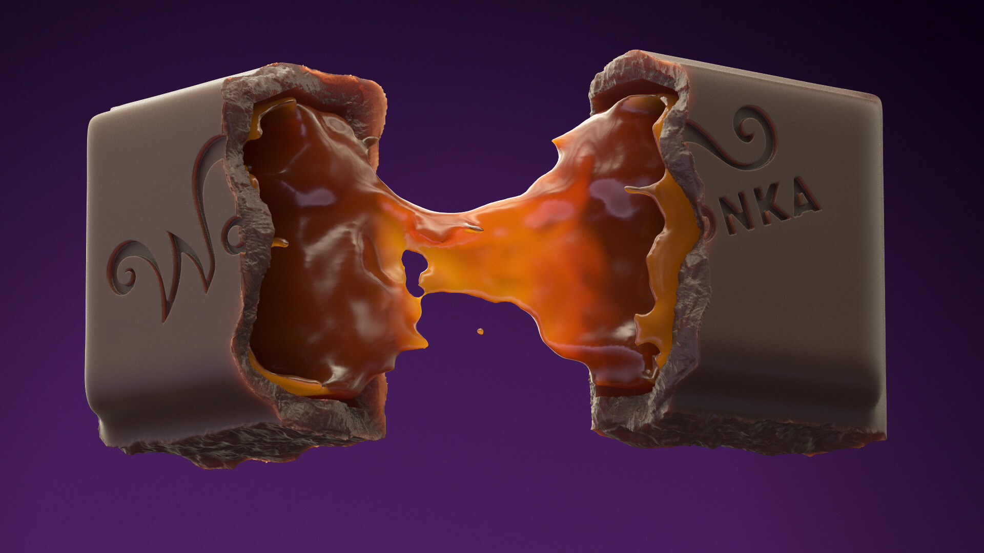 ArtStation - Wonka Chocolate Animation