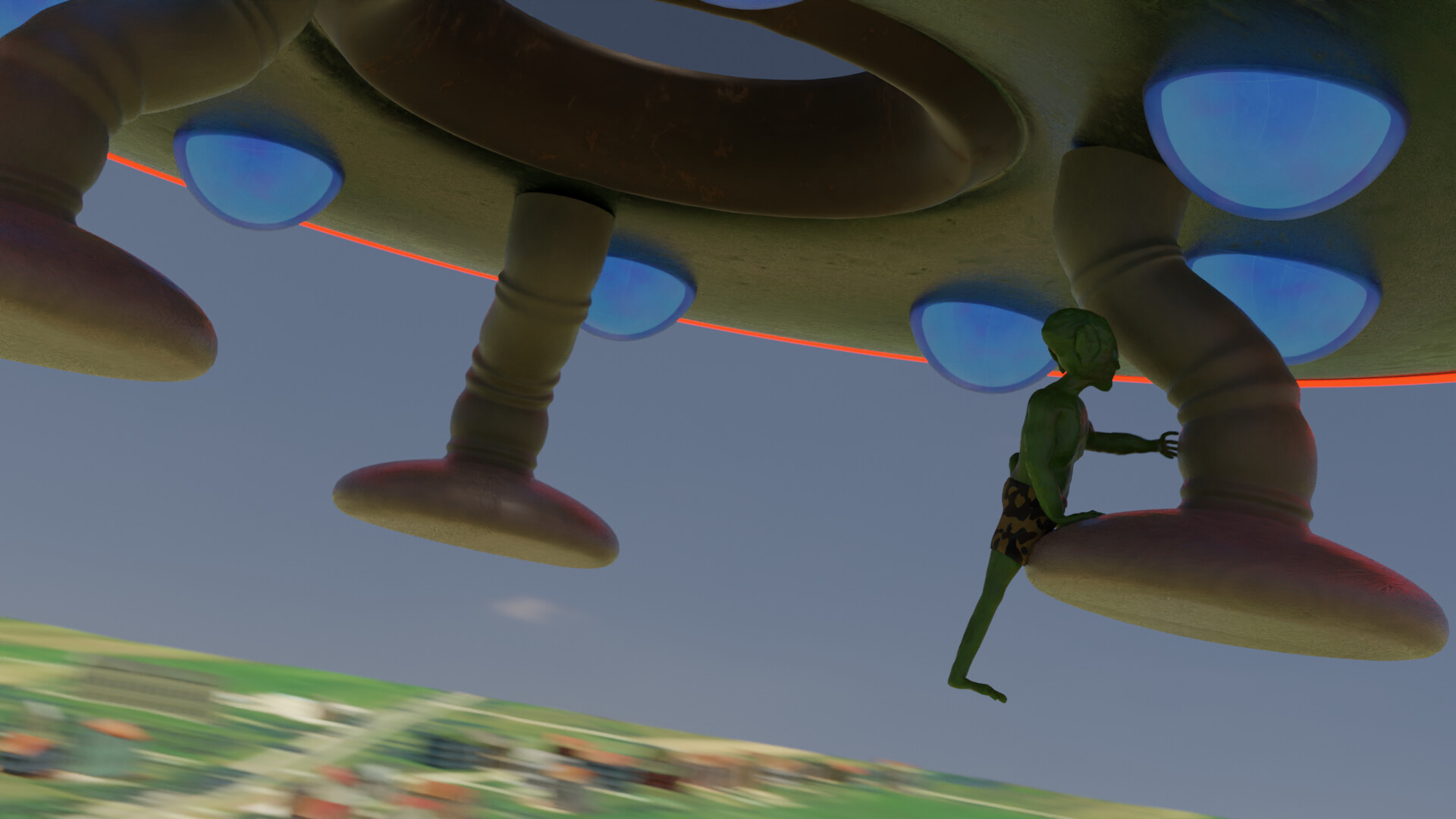 ArtStation - Alien attack