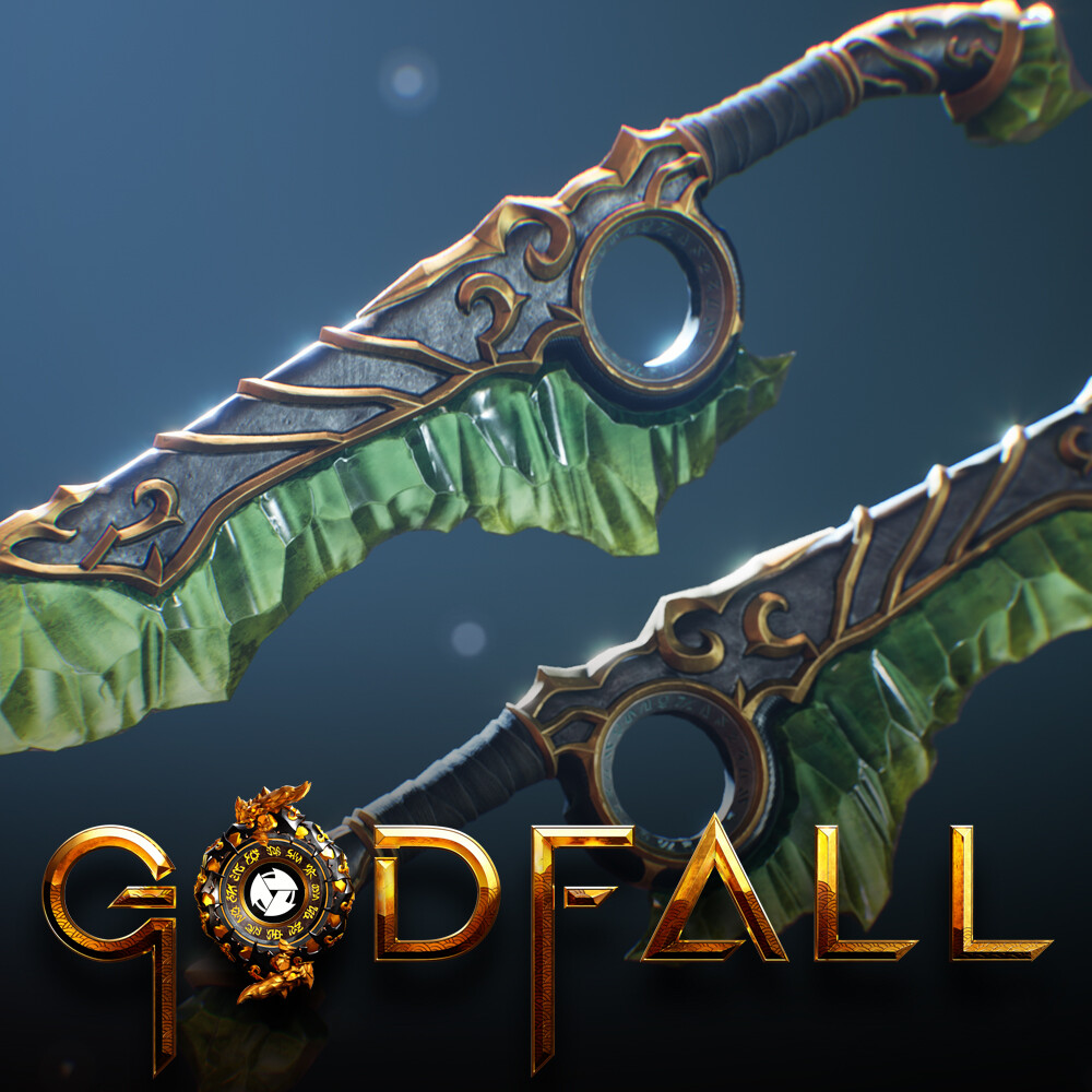 ArtStation - GODFALL DUAL BLADE