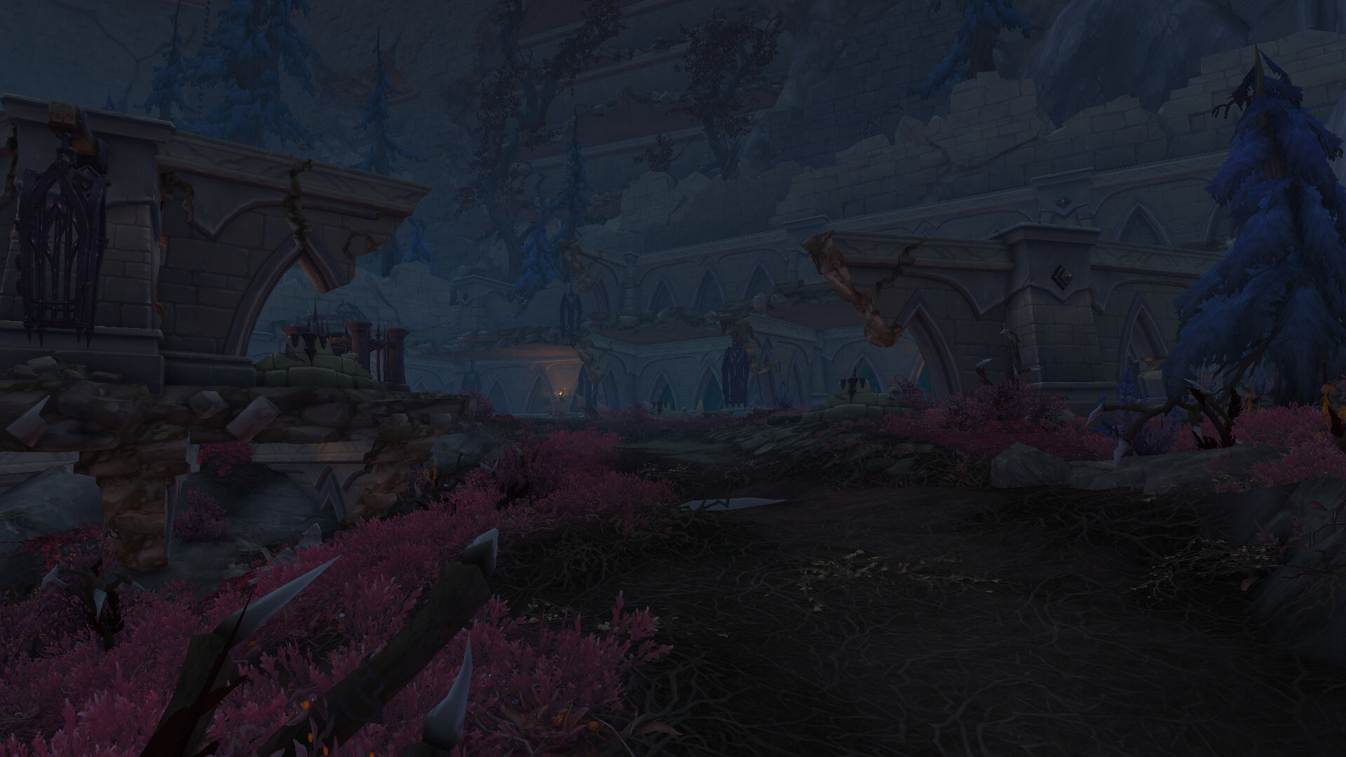 ArtStation - Stalker's Lodge - Revendreth - World of Warcraft