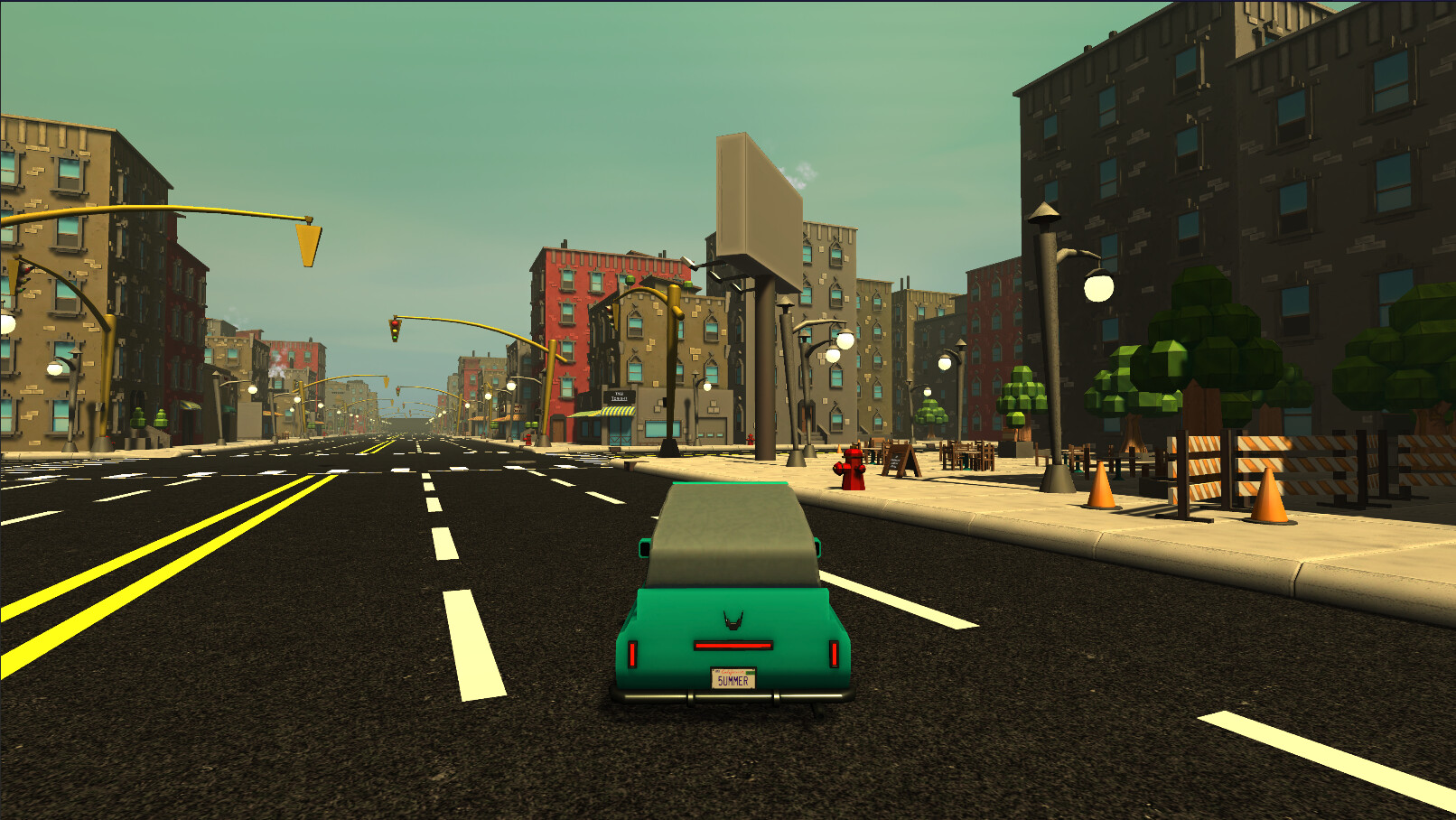 ArtStation - City Environment I Made Using Unity