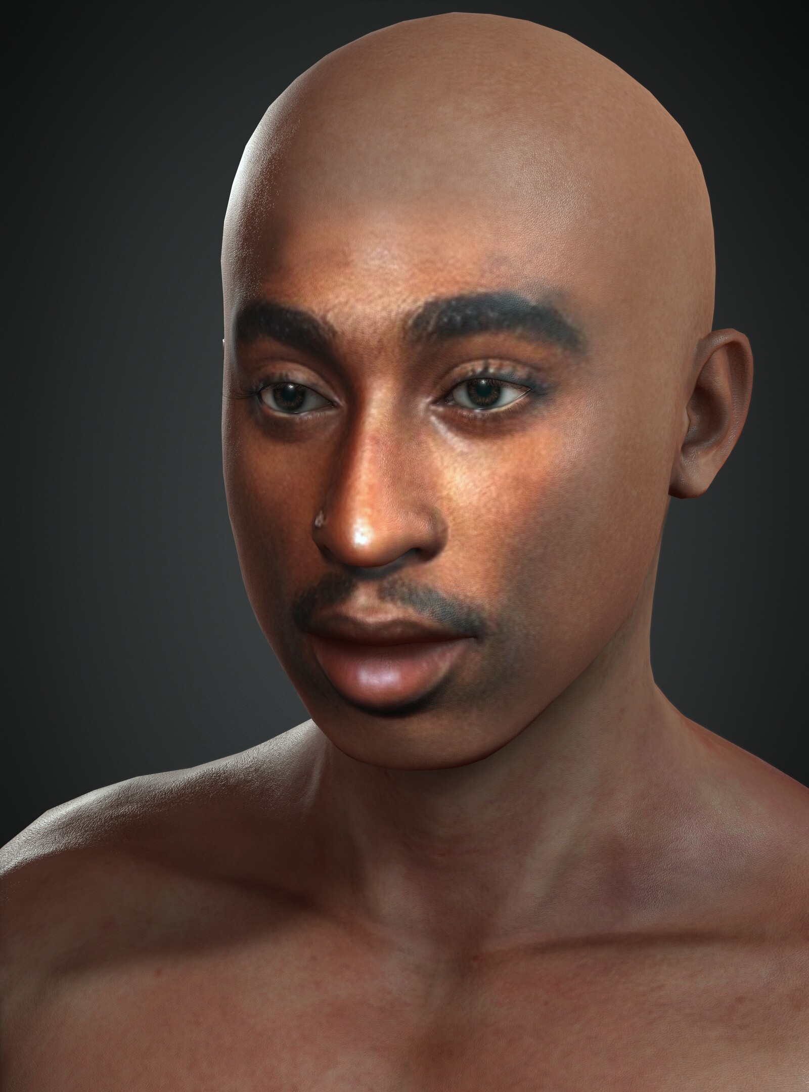 ArtStation - 2Pac 3D model