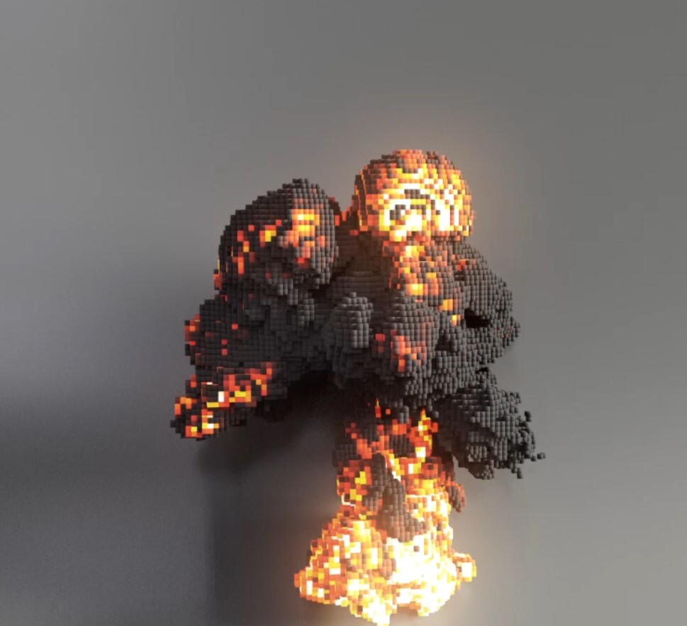 ArtStation - Pixel Fire