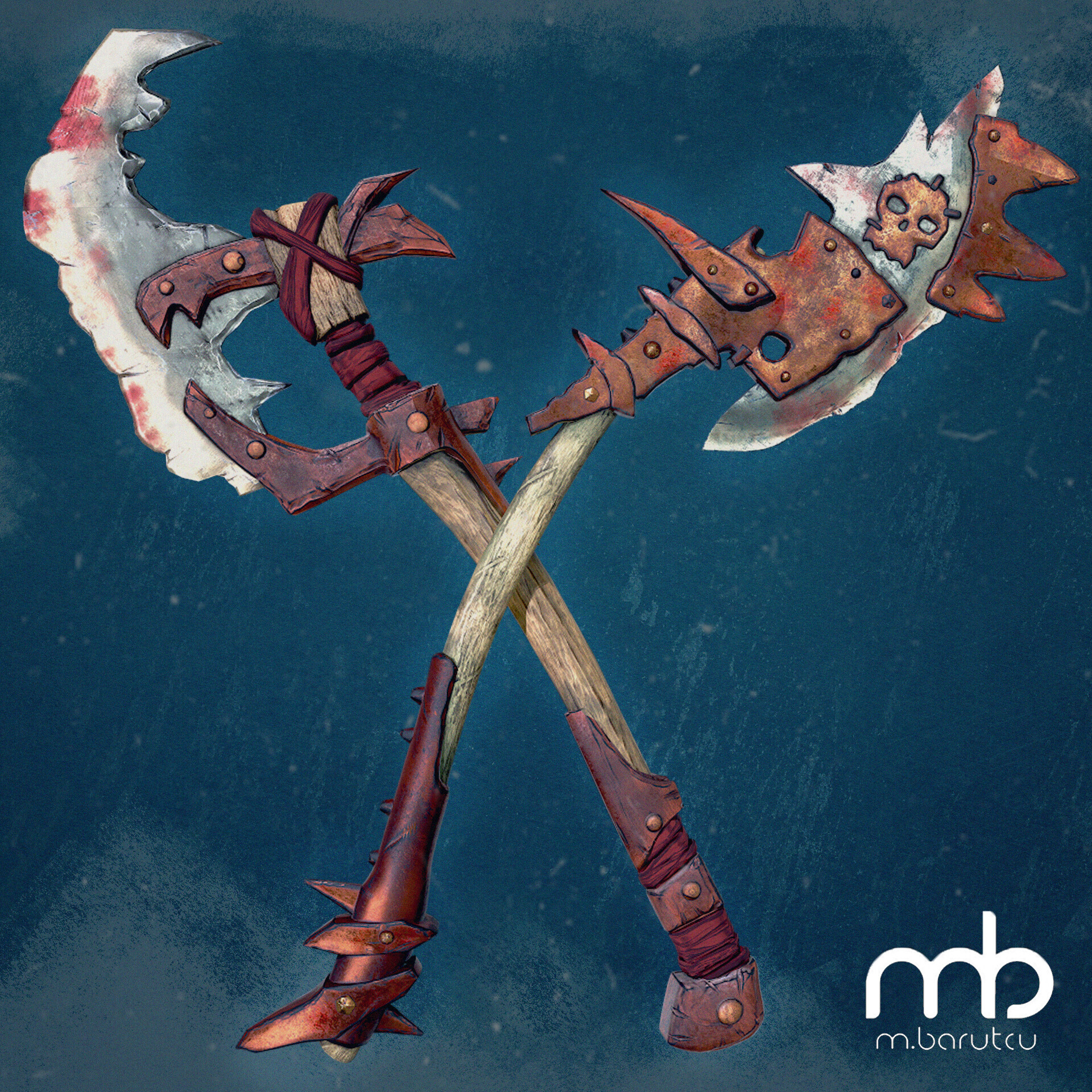 ArtStation - Orc Axe