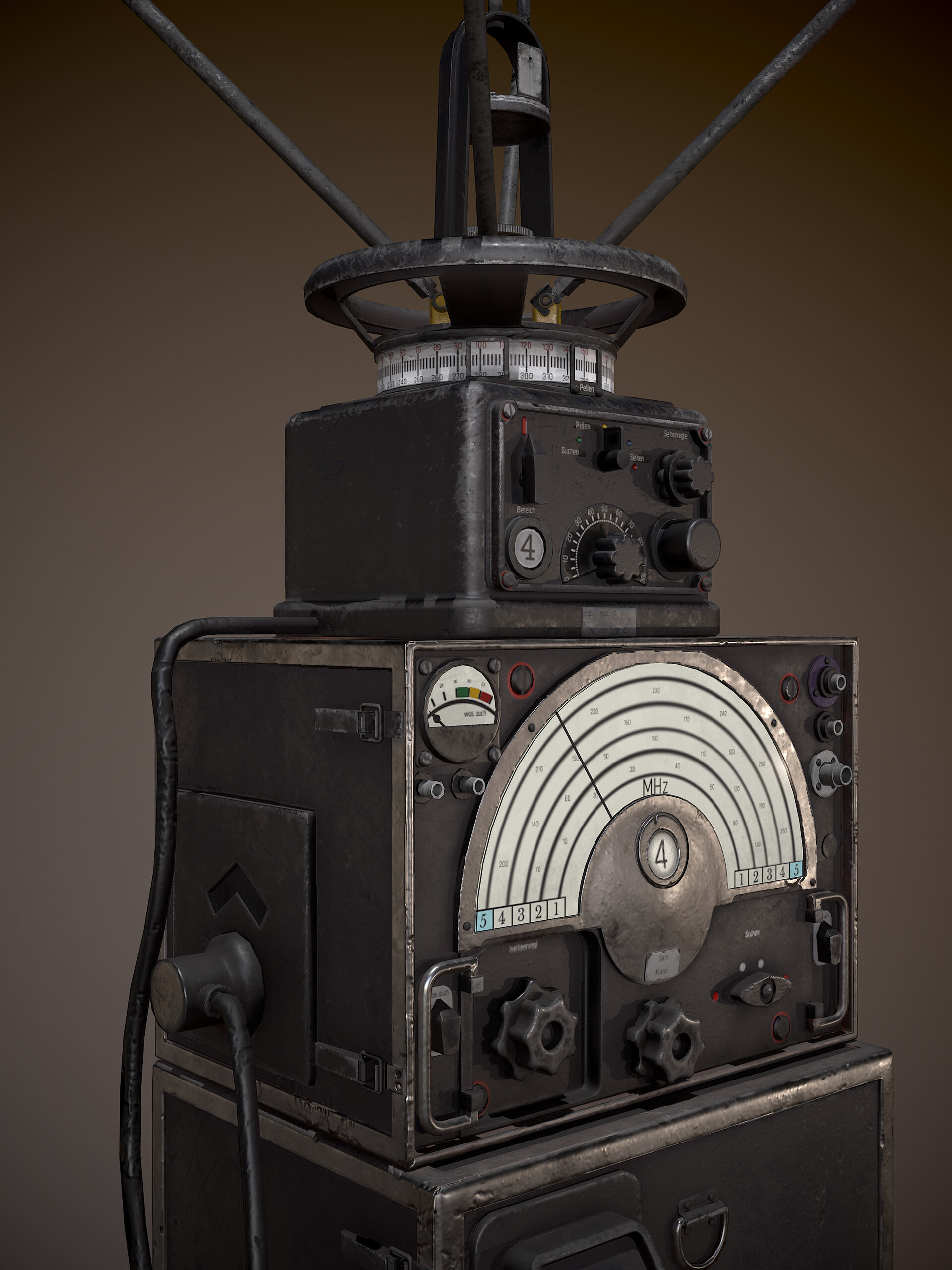 ArtStation - WW2 German radio