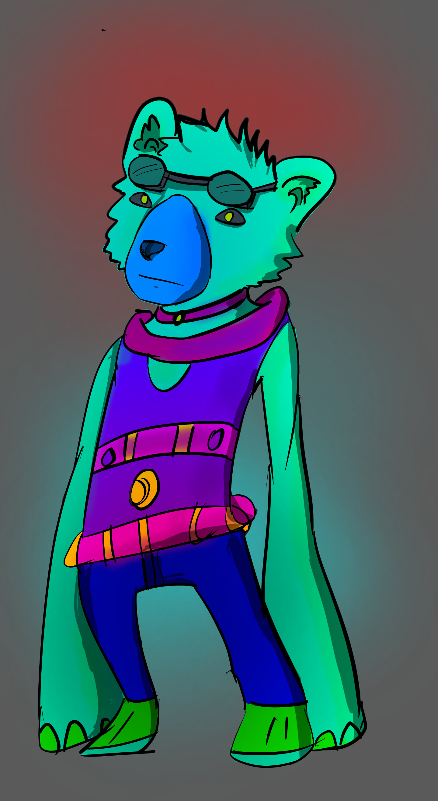 ArtStation - Dready the bear