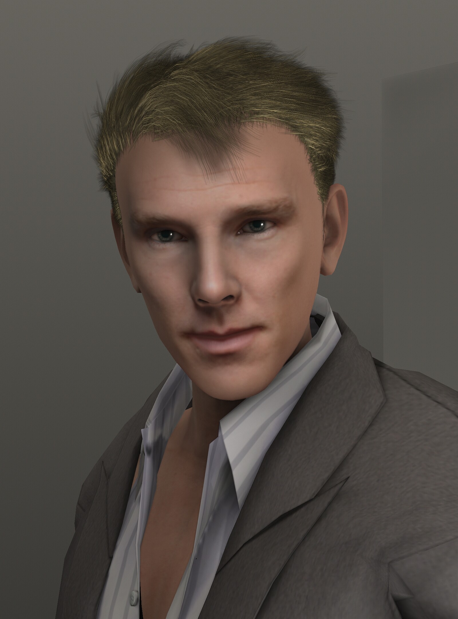 ArtStation - Benedict Cumberbatch 3D model