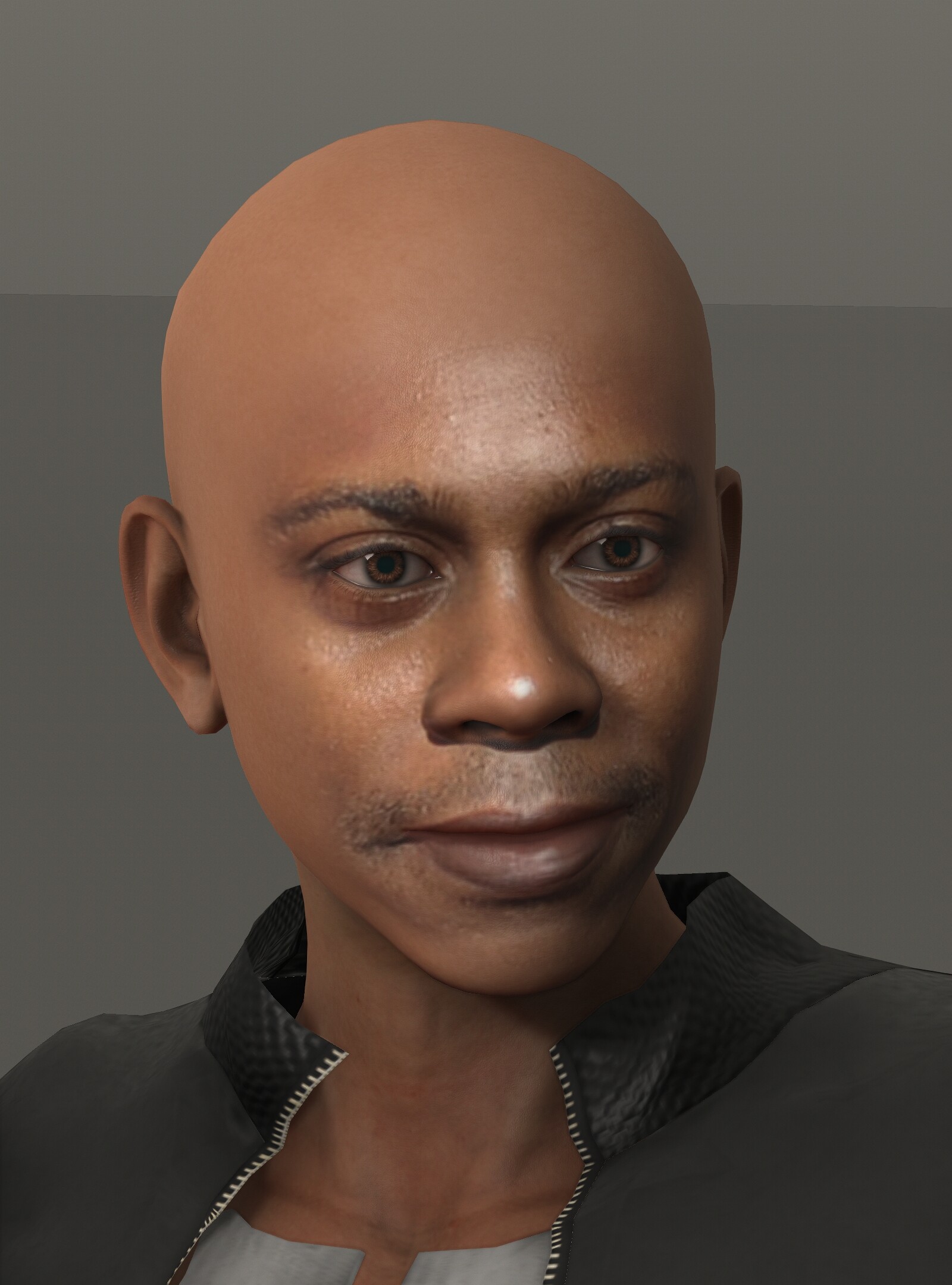 ArtStation - Dave Chappelle 3D model