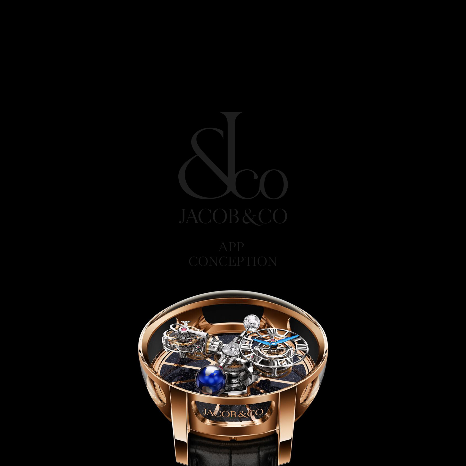 ArtStation - Jacob & co's brand phone application design