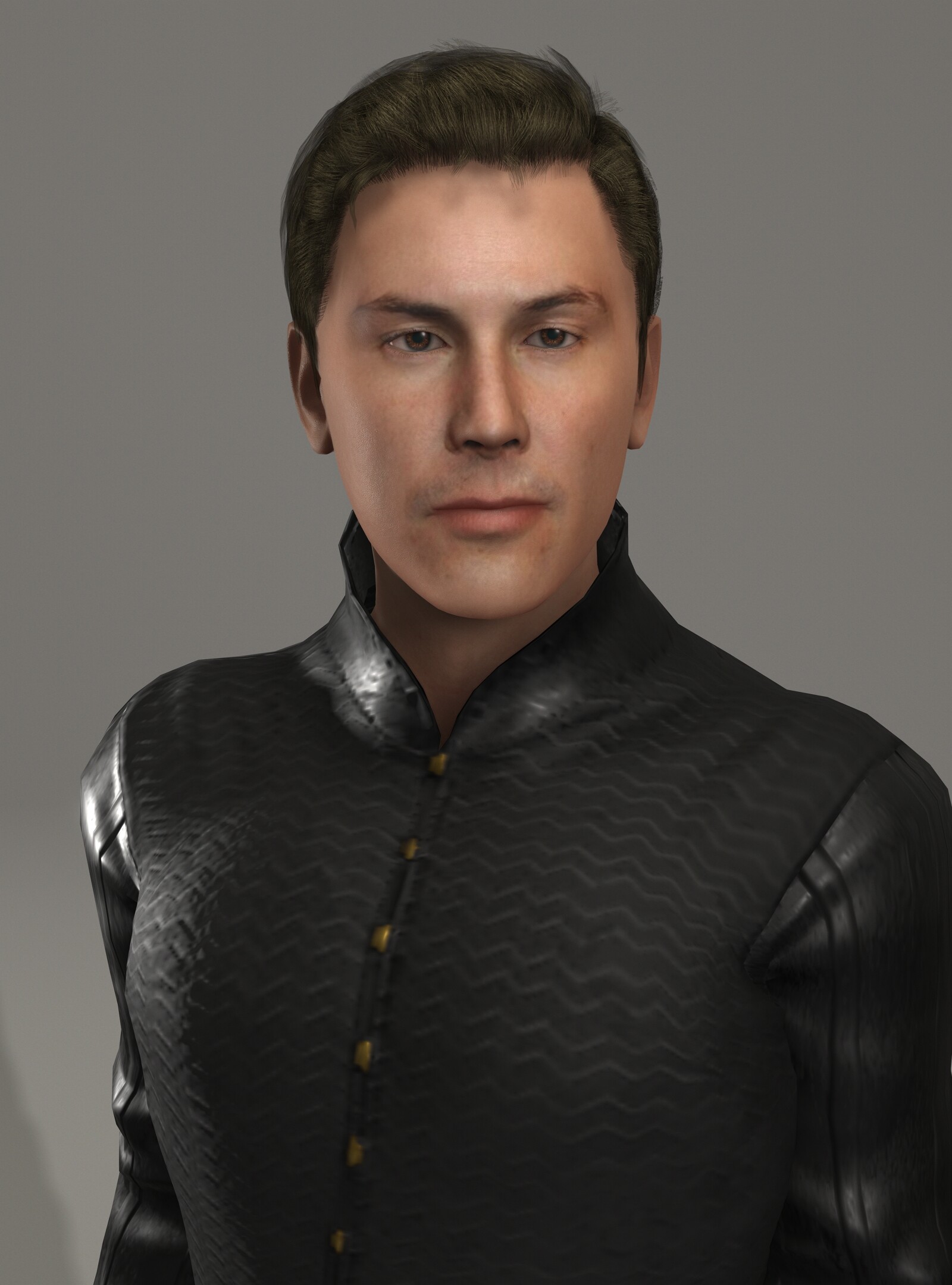 ArtStation - Neo (Keanu Reeves) 3D model