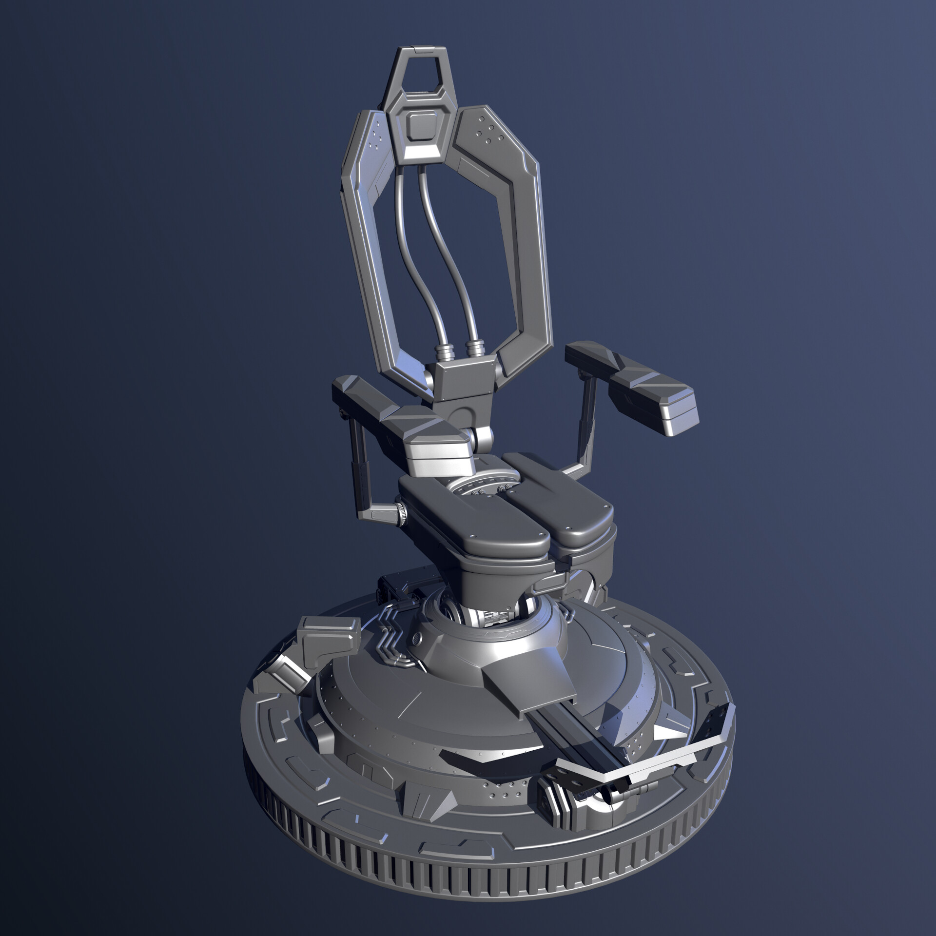 ArtStation - Sci-fi Chair