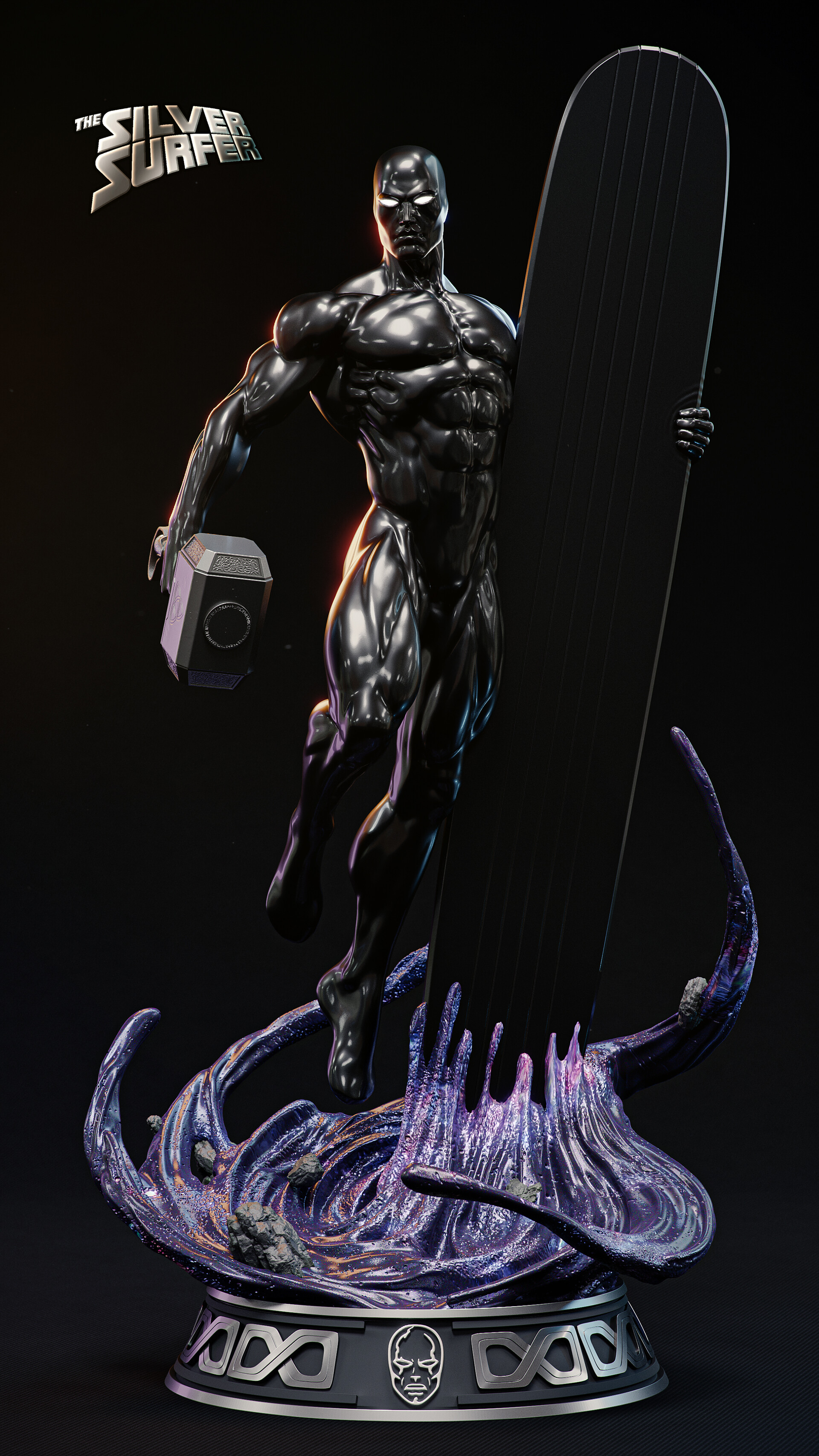 ArtStation - Silver Surfer: Black