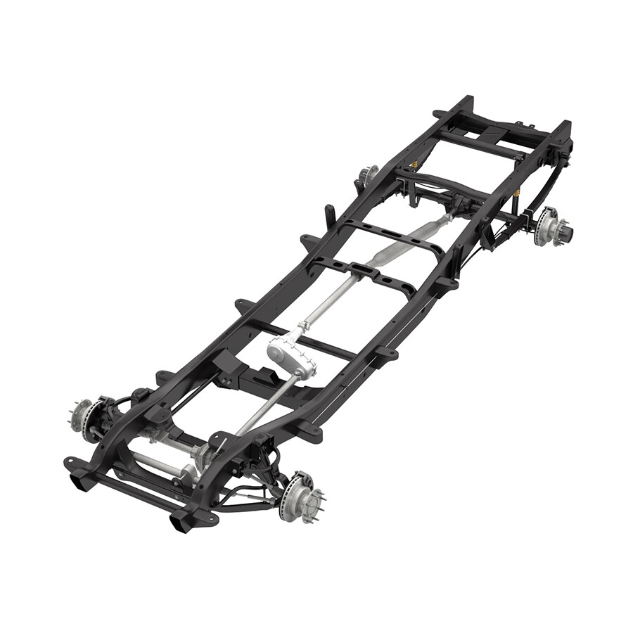 ArtStation - DUALLY PICKUP TRUCK CHASSIS 4WD IFS