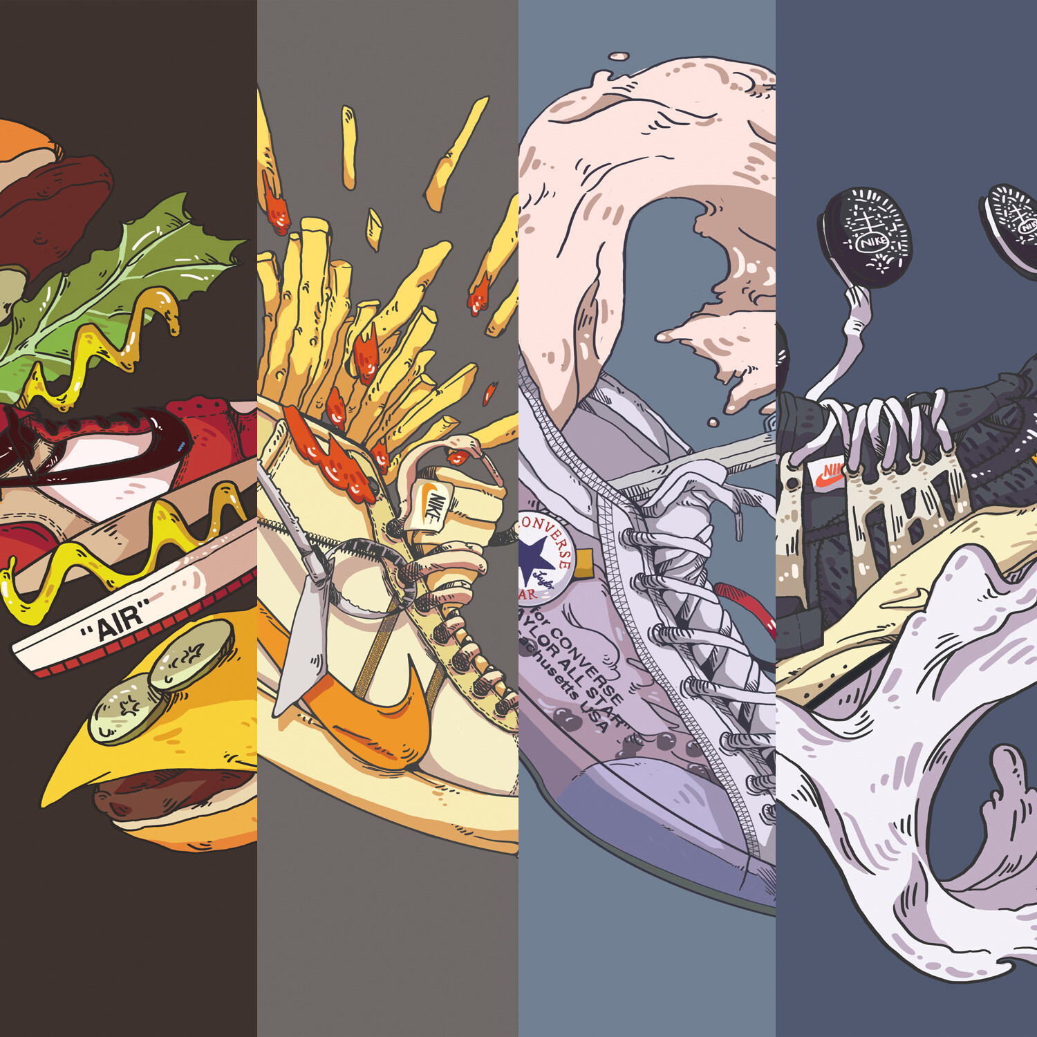 ArtStation - Off-White Yumyummy Sneakers