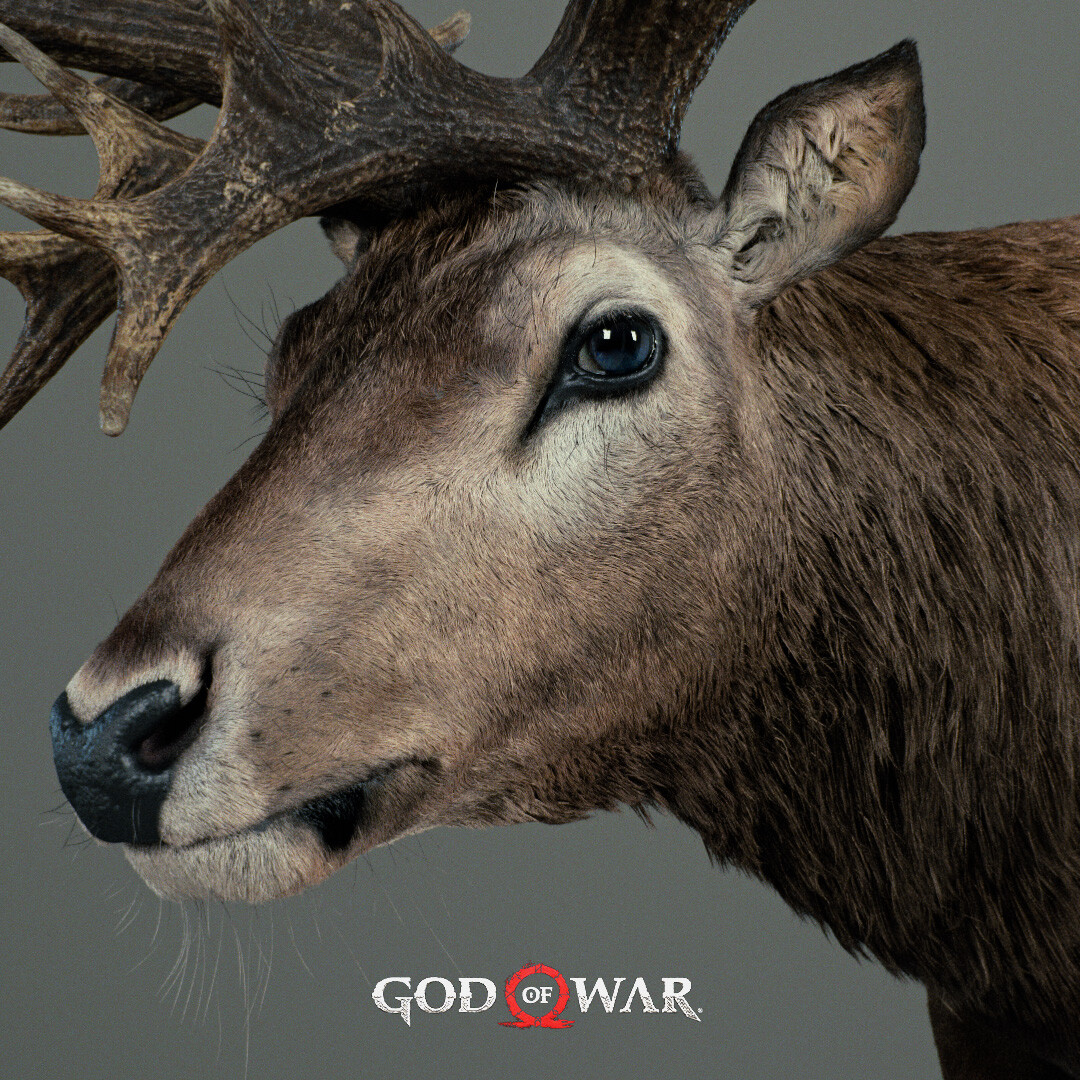 ArtStation - God of War Trailer - Deer
