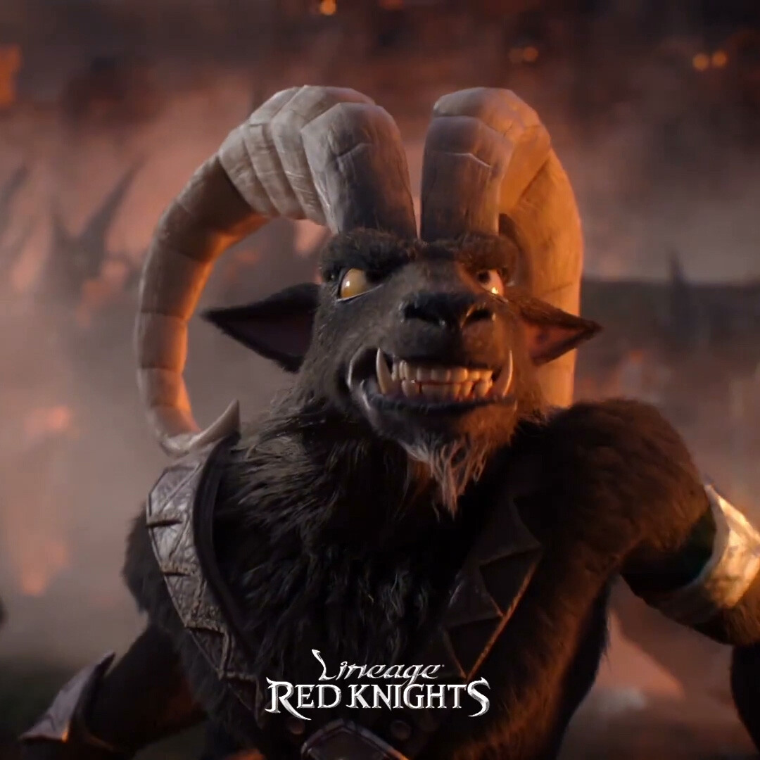 ArtStation - Lineage Red Knights Trailer - Baphomet