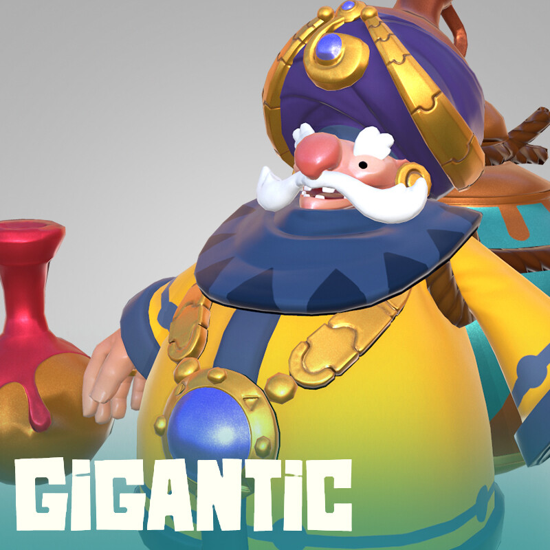 ArtStation - Gigantic's Uncle Sven Skin