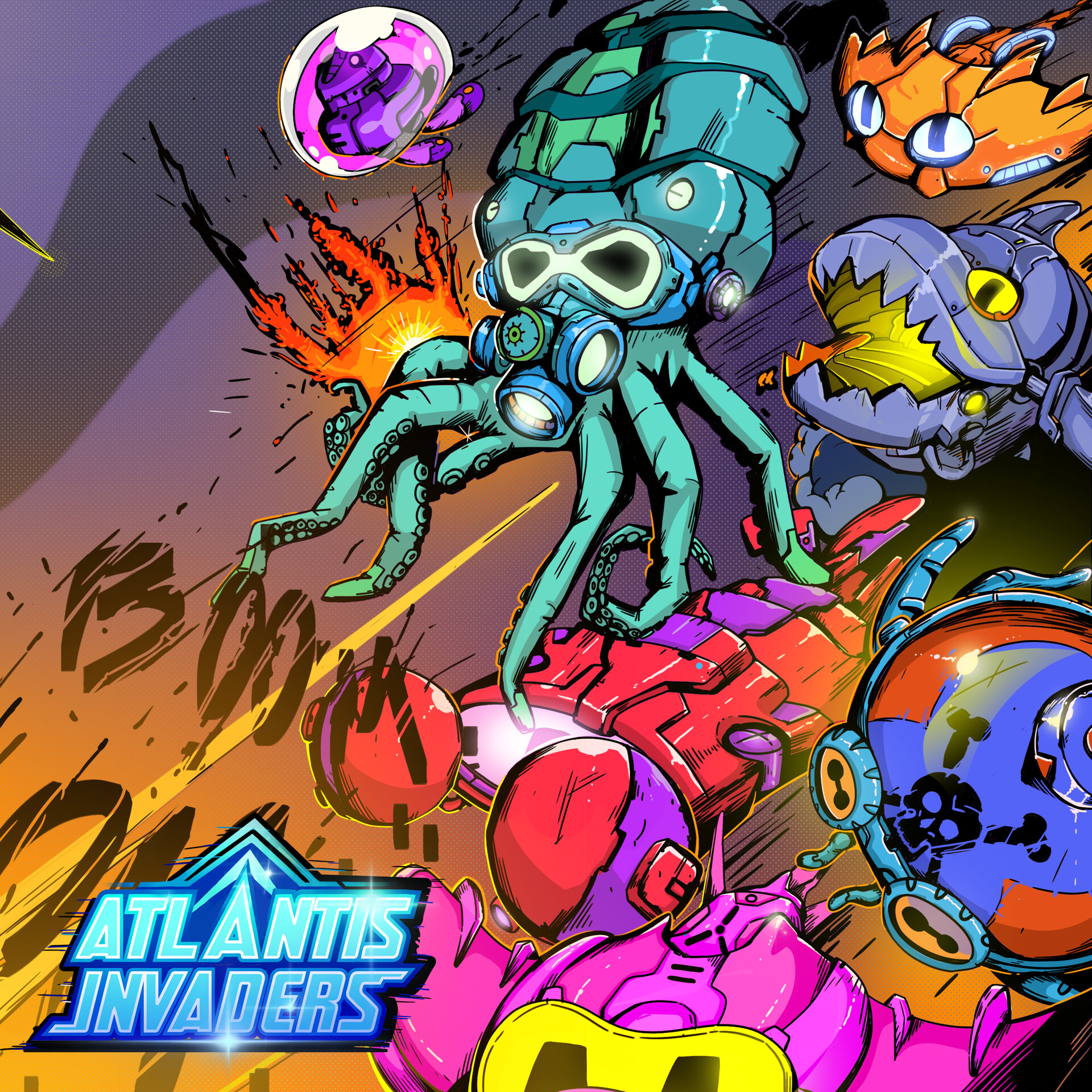 ArtStation - Atlantis Invaders