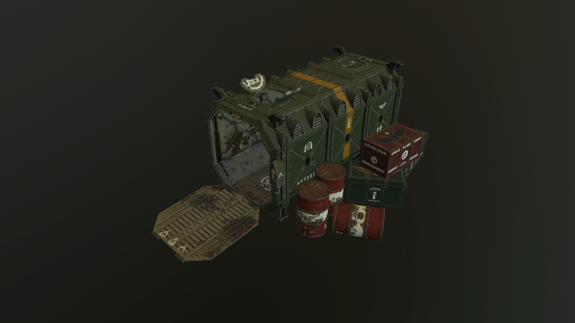 ArtStation - Munitorum Armoured Container