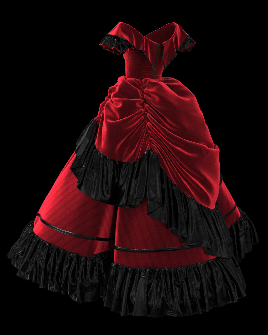 ArtStation - Victorian Night Dress