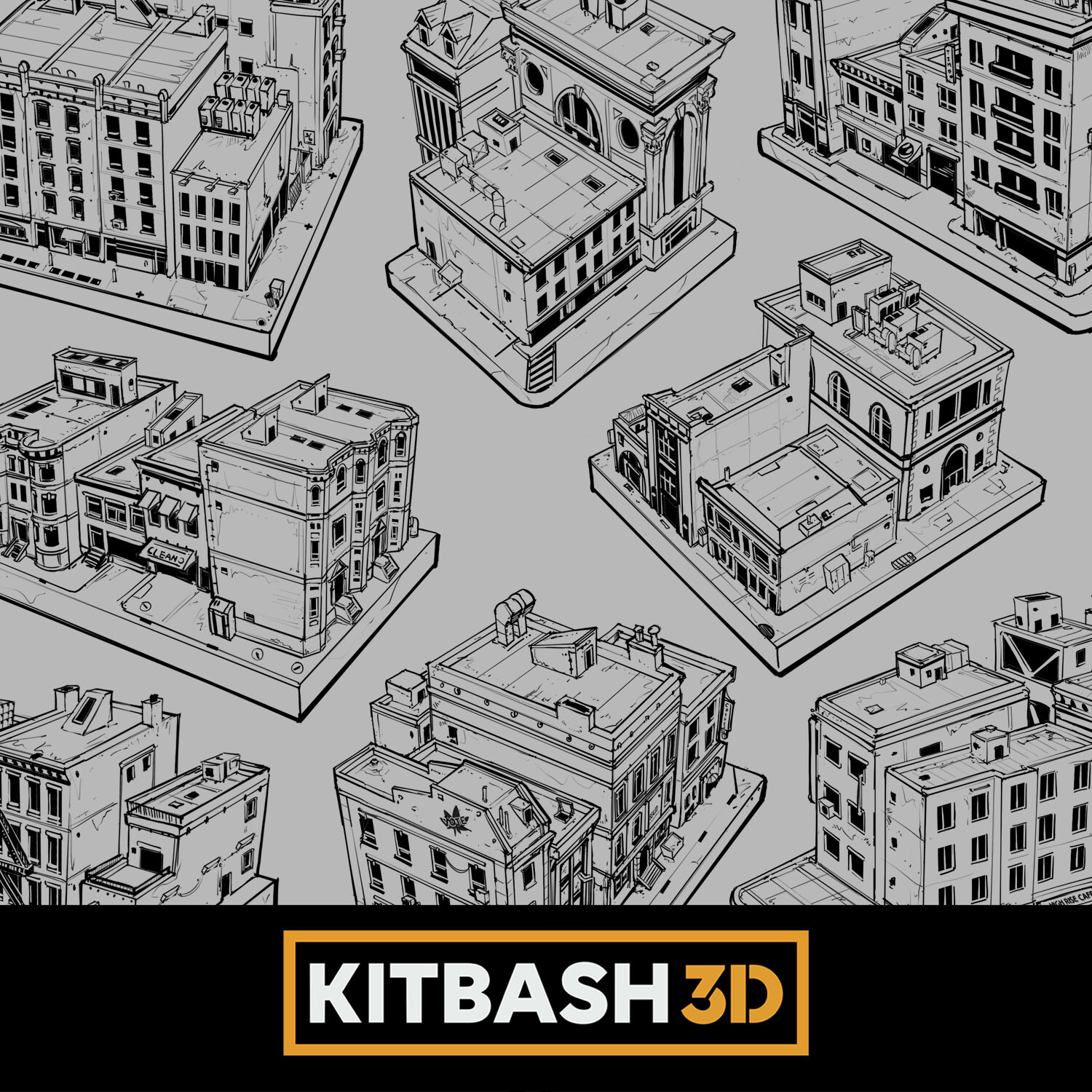 ArtStation - Kitbash3D - Brooklyn Thumbnail