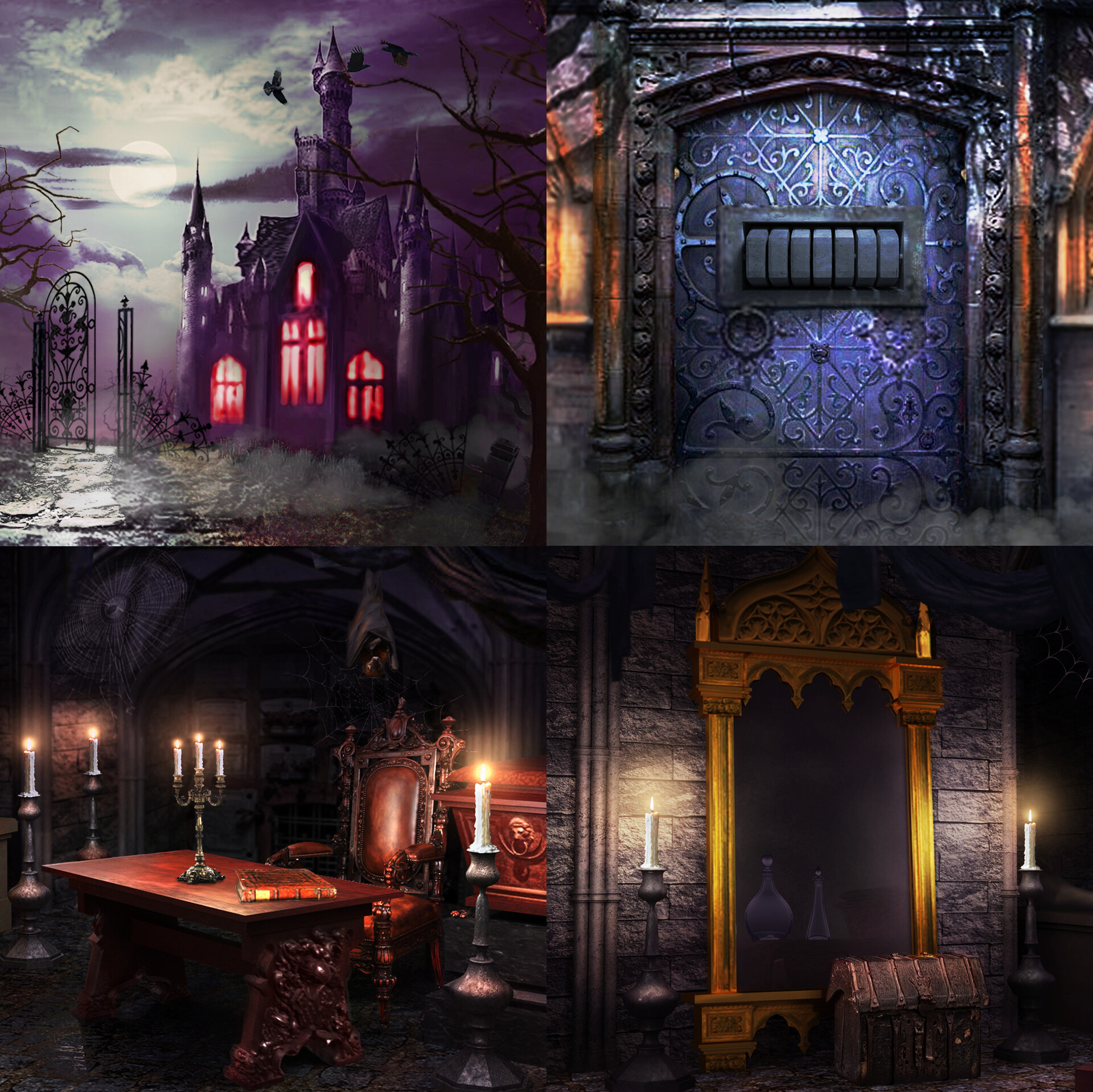 ArtStation - Vampire location