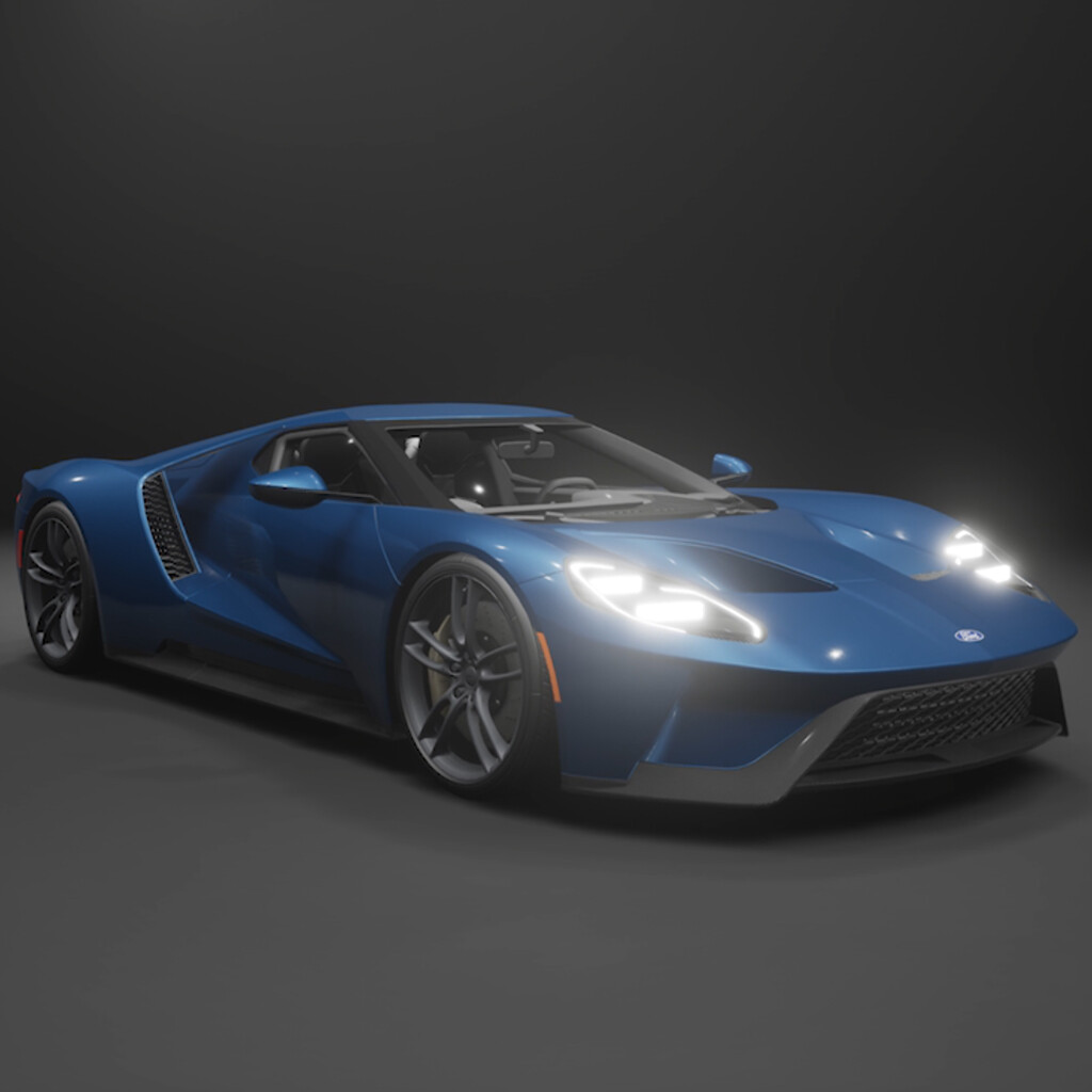ArtStation - Ford GT 2016