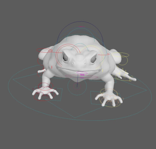 ArtStation - Toad Rig