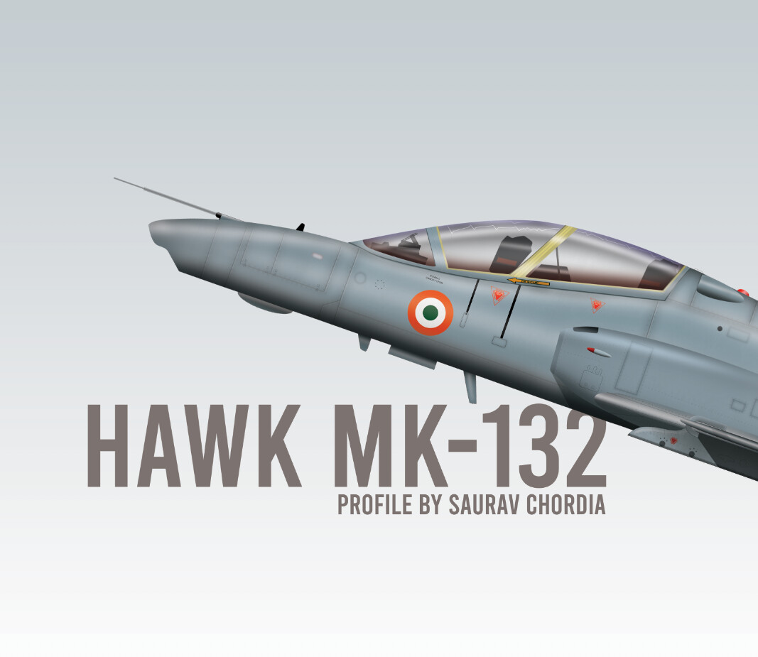 ArtStation - Indian Air Force Hawk Mk-132 Profile